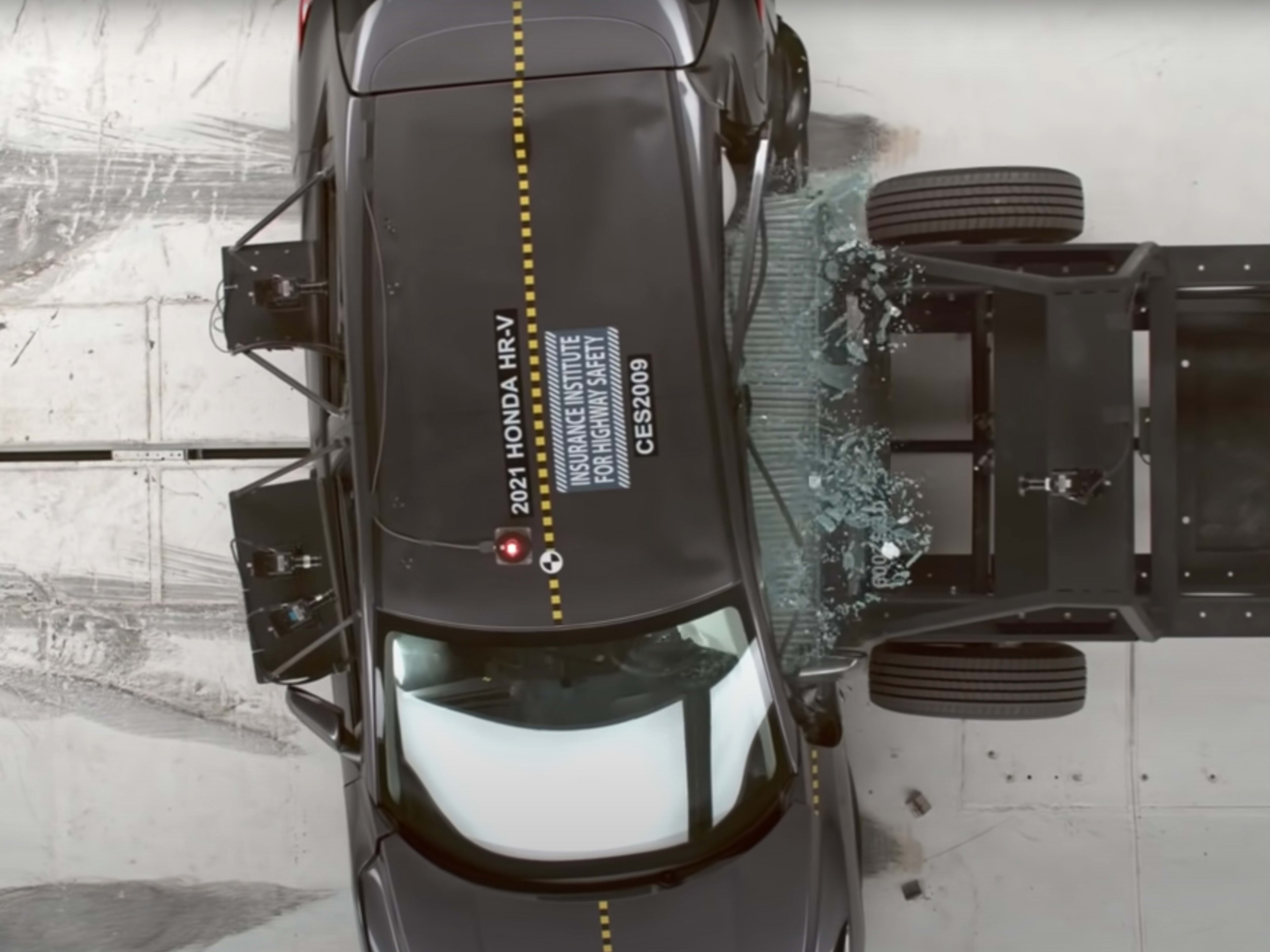 IIHS' newest side-impact crash test poses challenge to most small SUVs ...