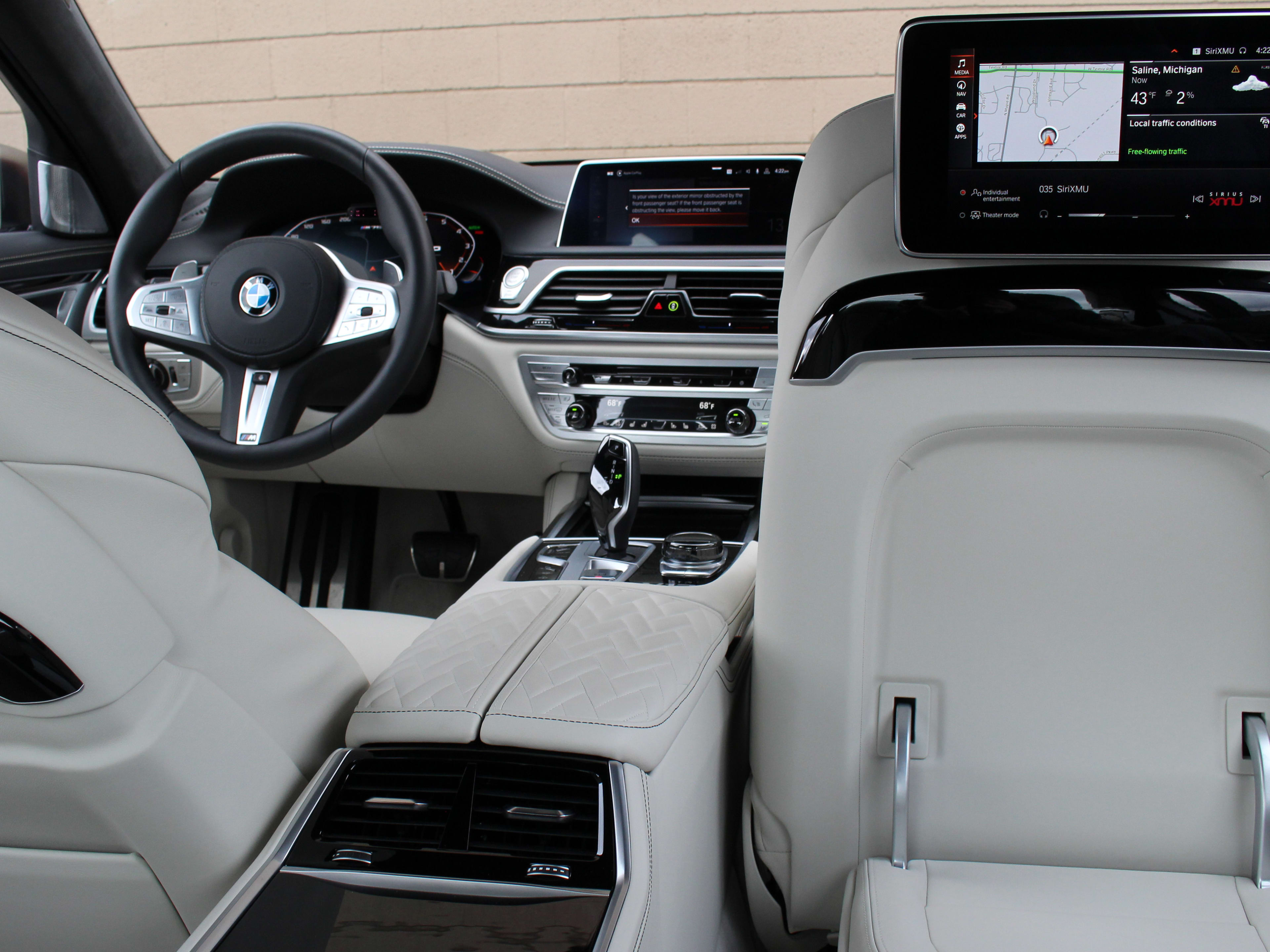 2020 BMW M760i Interior Driveway Test | It doesn't get much better ...