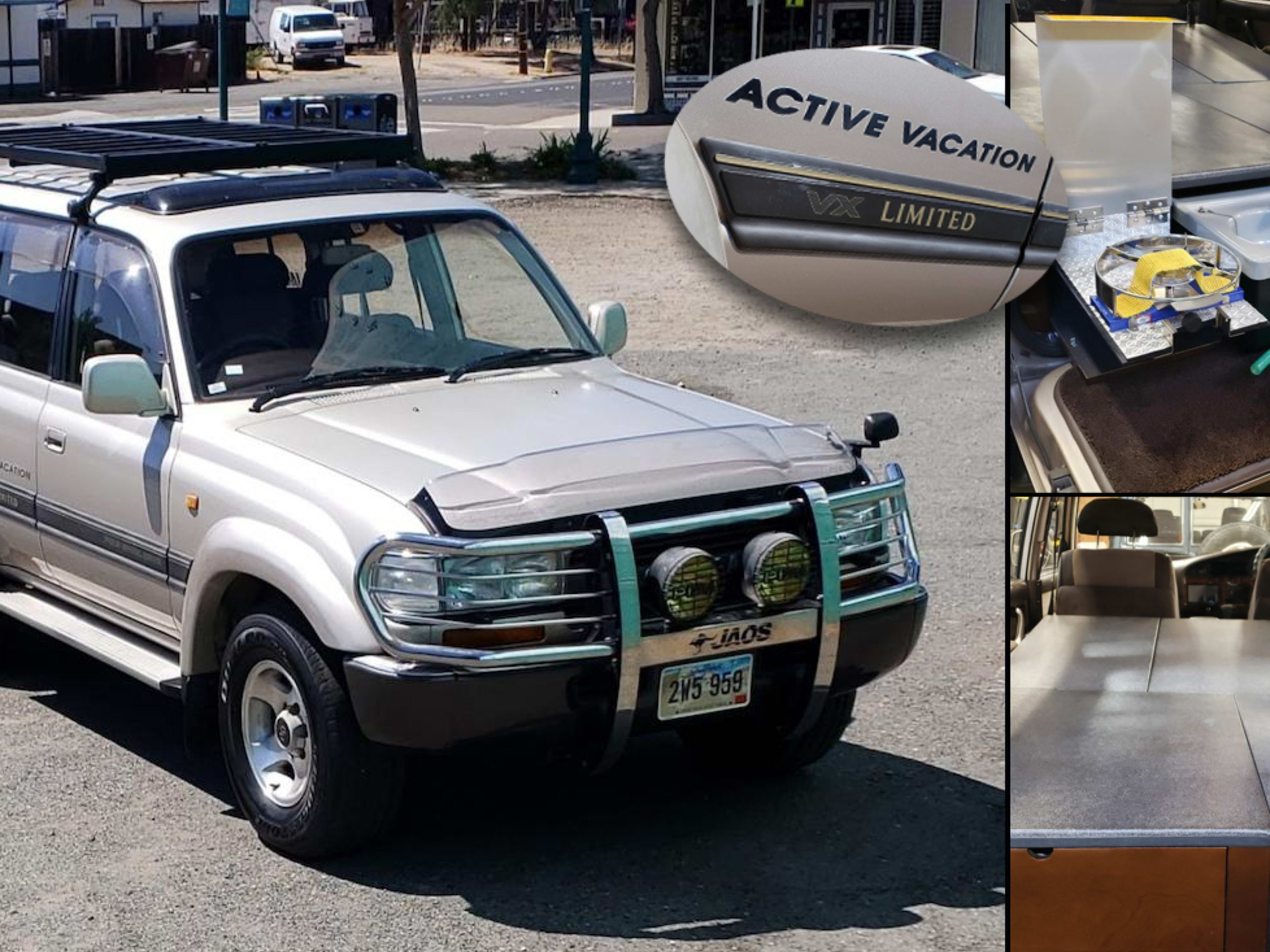 It's the Toyota Land Cruiser VX Limited Active Vacation!