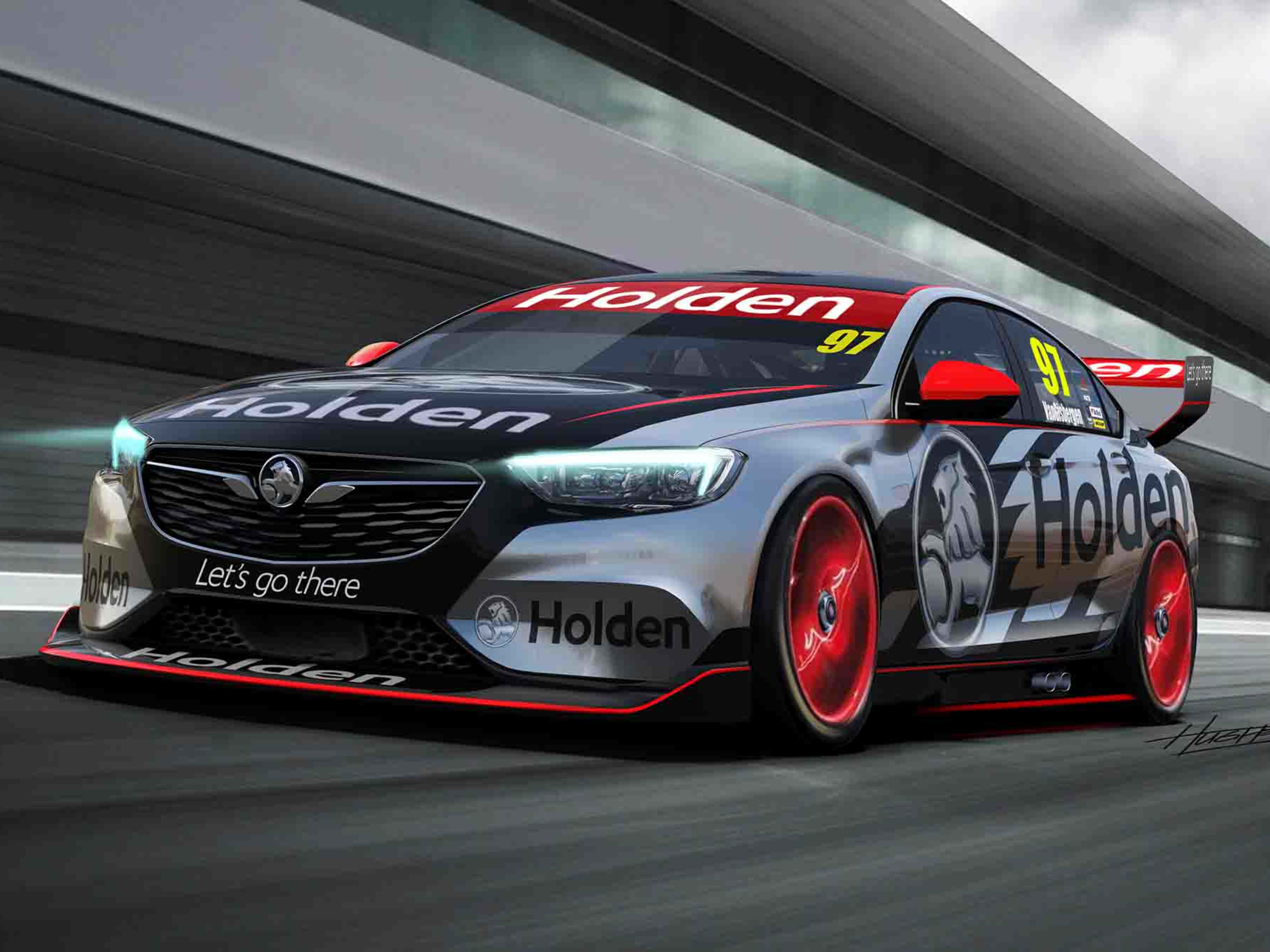 This Holden Commodore V8 Supercar makes the new Buick Regal awesome ...