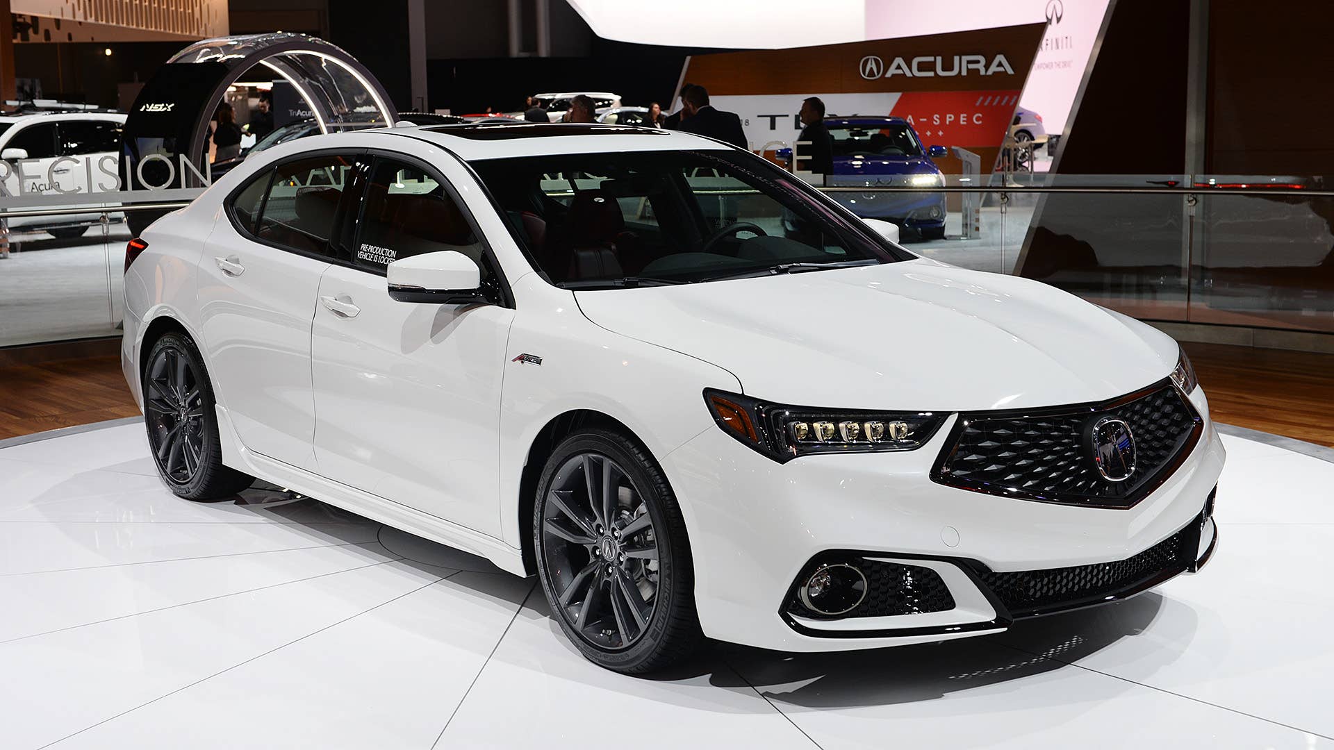 2018 Acura TLX gets sporty A-Spec trim with mid-cycle refresh - Autoblog