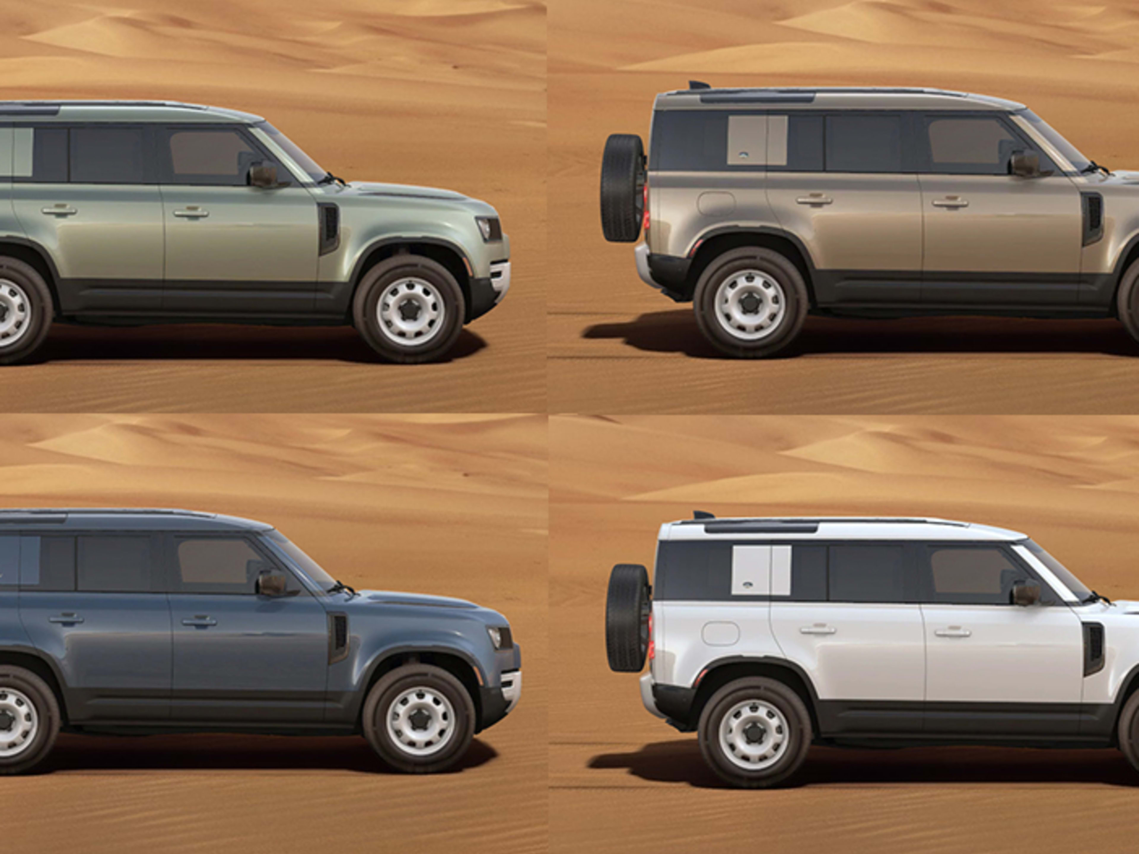 Check out the 2020 Land Rover Defender's many colors and accessories ...