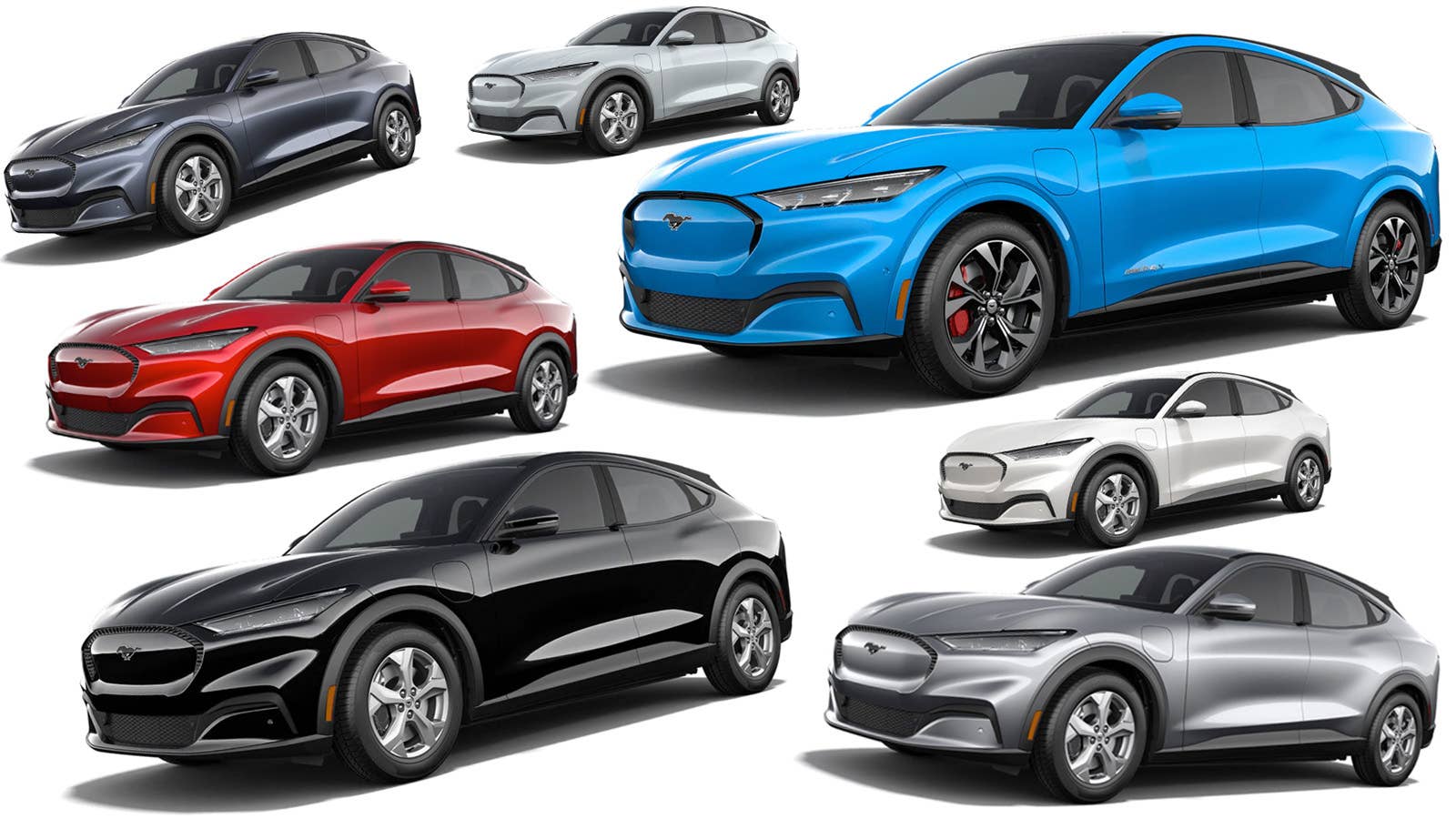 Here are all the 2021 Ford Mustang Mach-E paint and interior colors ...