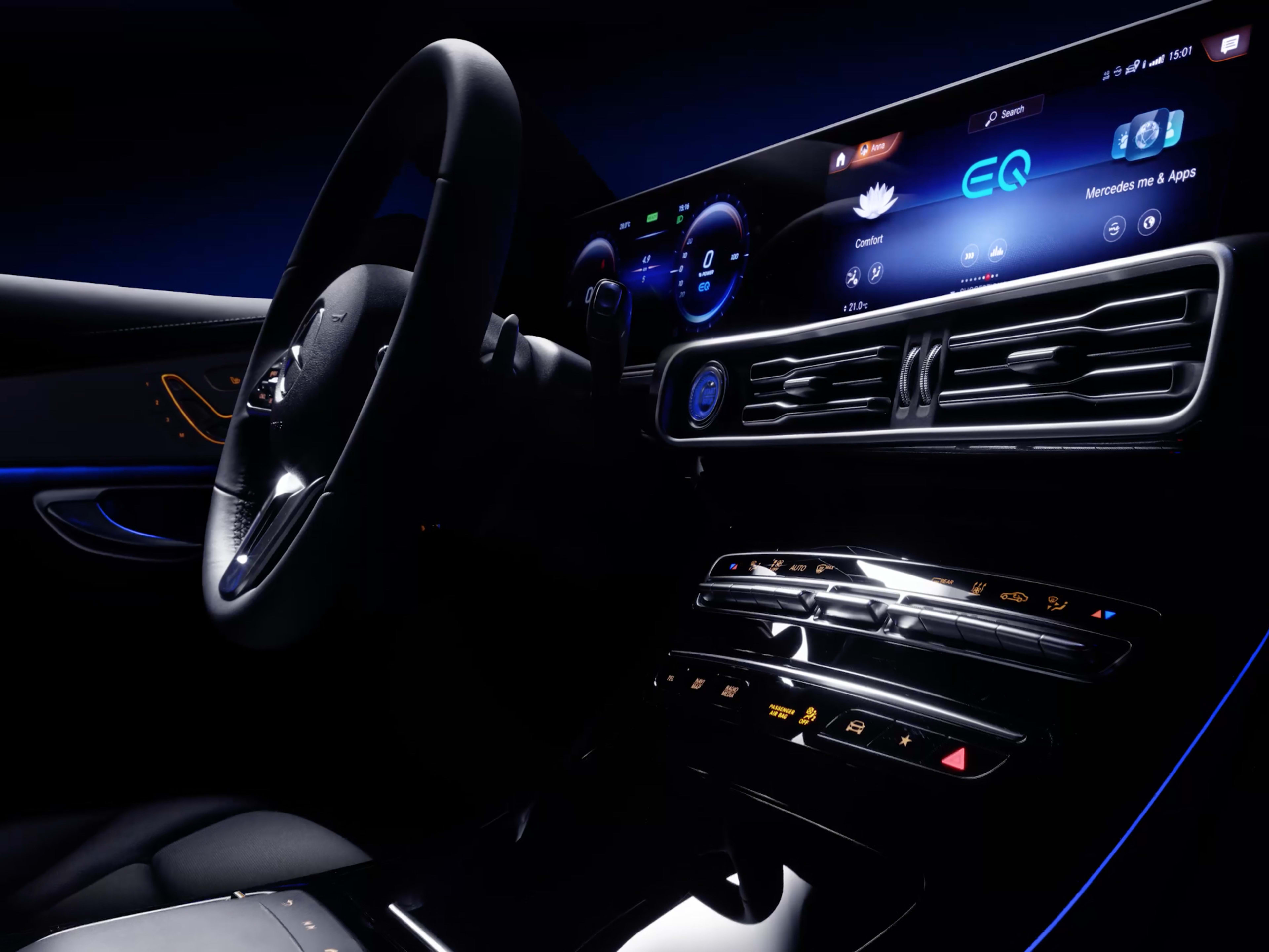 Mercedes-Benz gives us a look at the EQC interior - Autoblog
