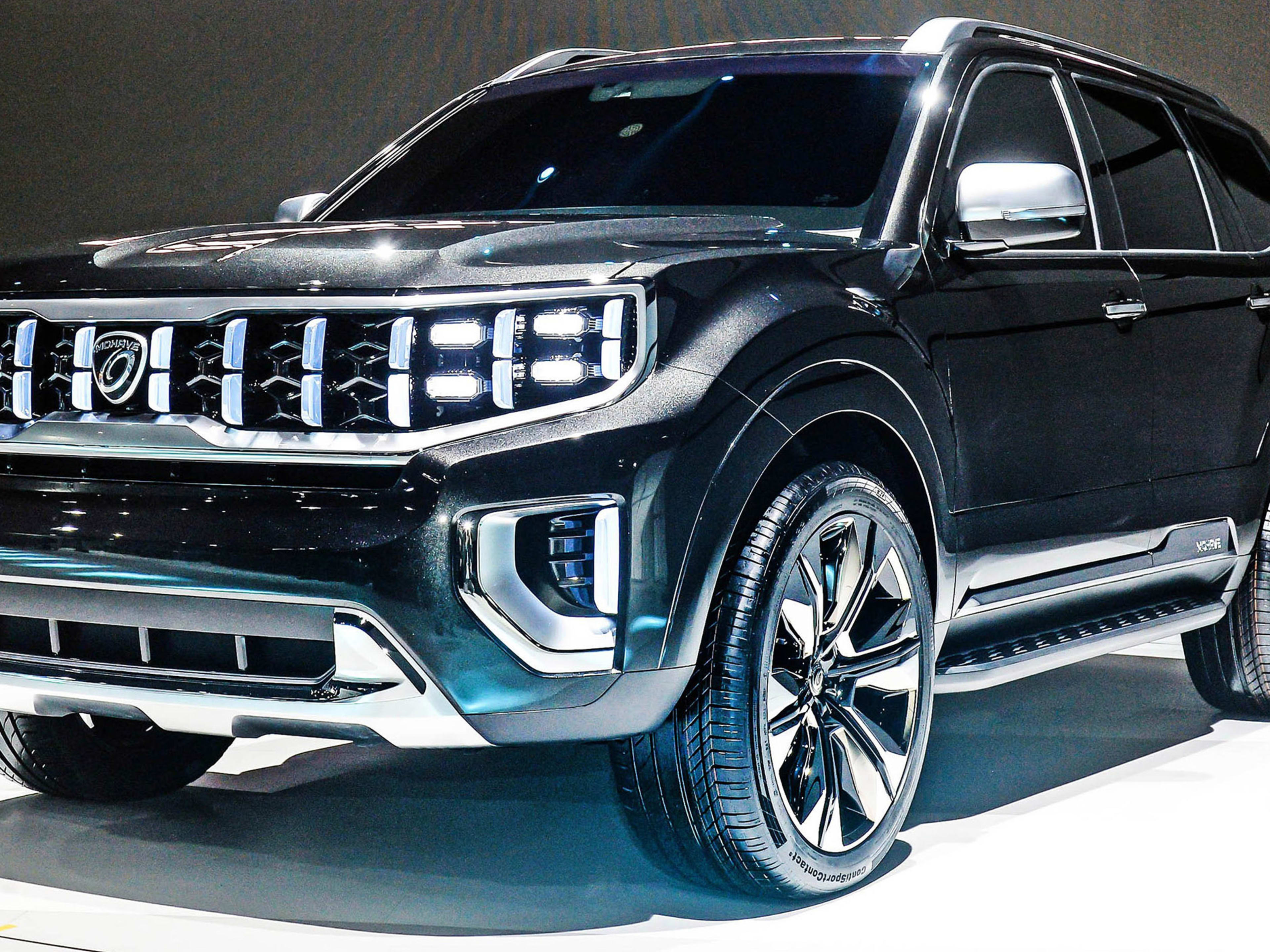 Kia Mohave Masterpiece Concept debuts evolutionary Tiger Nose grille ...