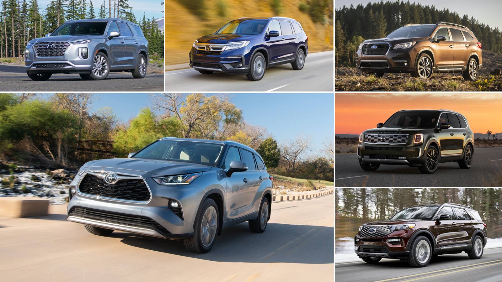 2020 Toyota Highlander vs other 3-row crossovers: There can only be one ...