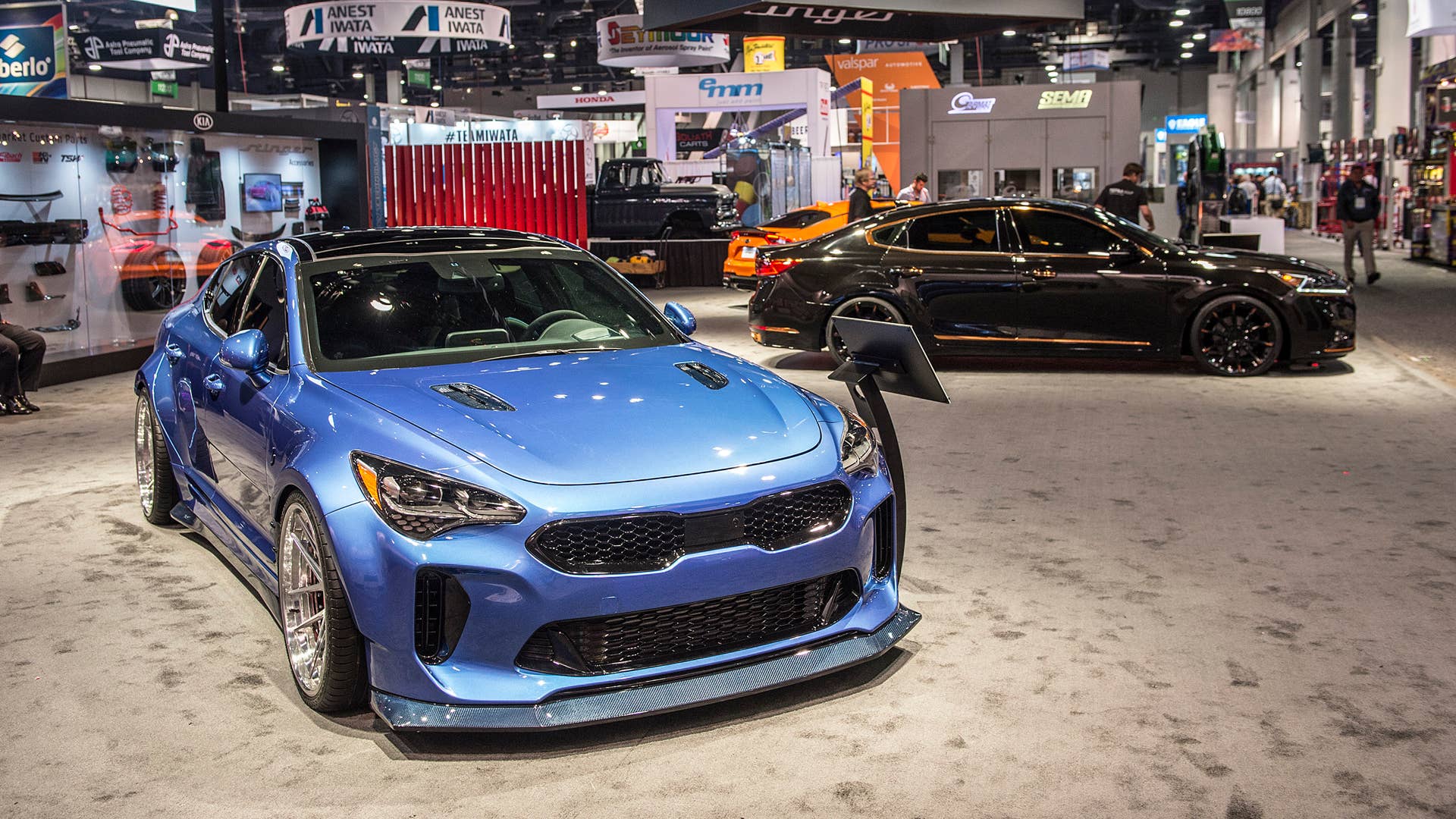 Kia shows off 2 tuned Stingers, modified Cadenza at SEMA - Autoblog