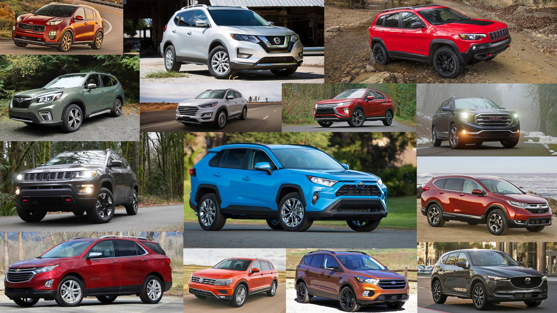 Toyota RAV4 vs. every compact SUV: How they compare on paper - Autoblog