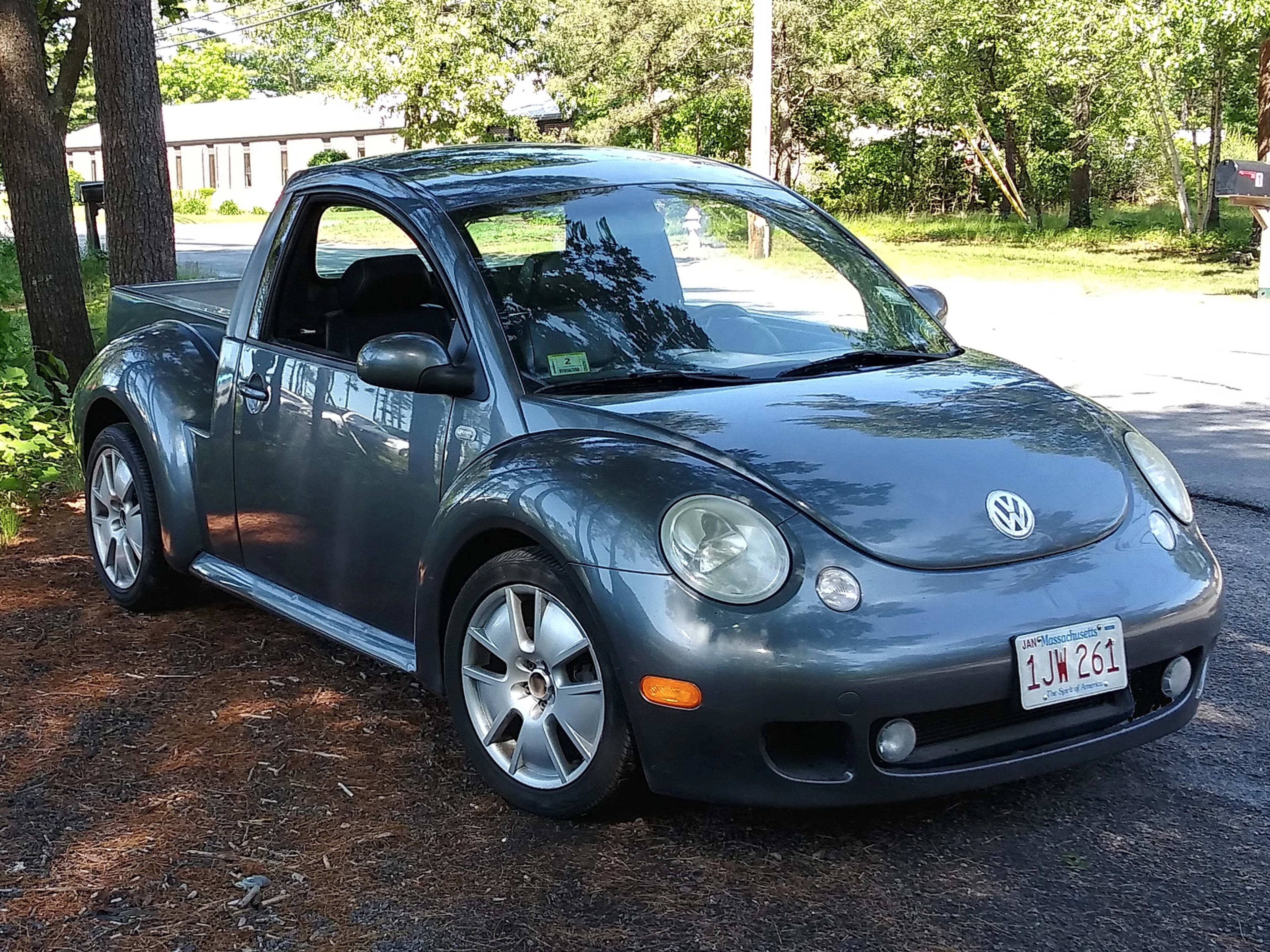 Volkswagen New Beetle pickup truck conversion is certainly unique
