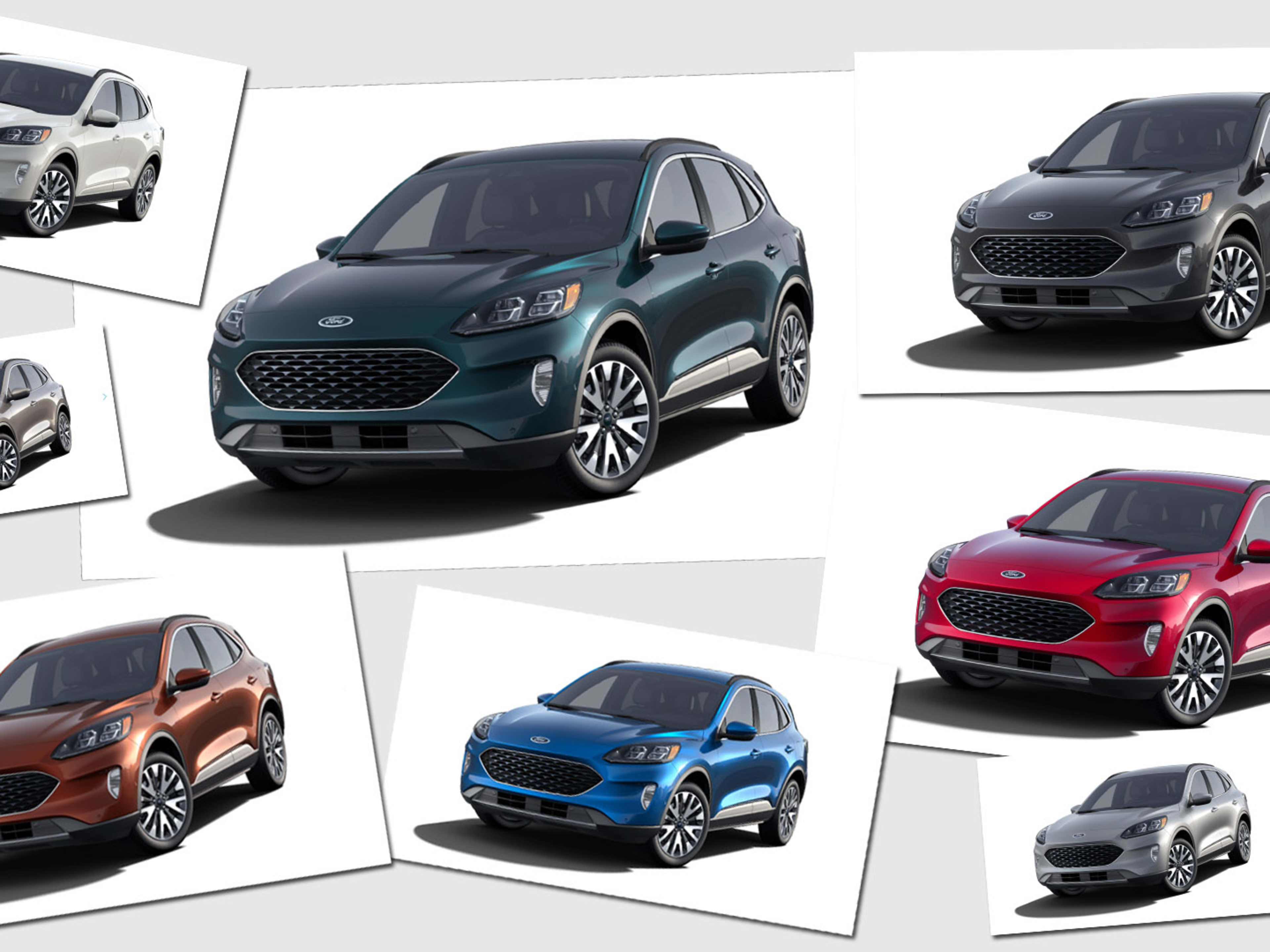 Here are all the 2020 Ford Escape paint and interior colors