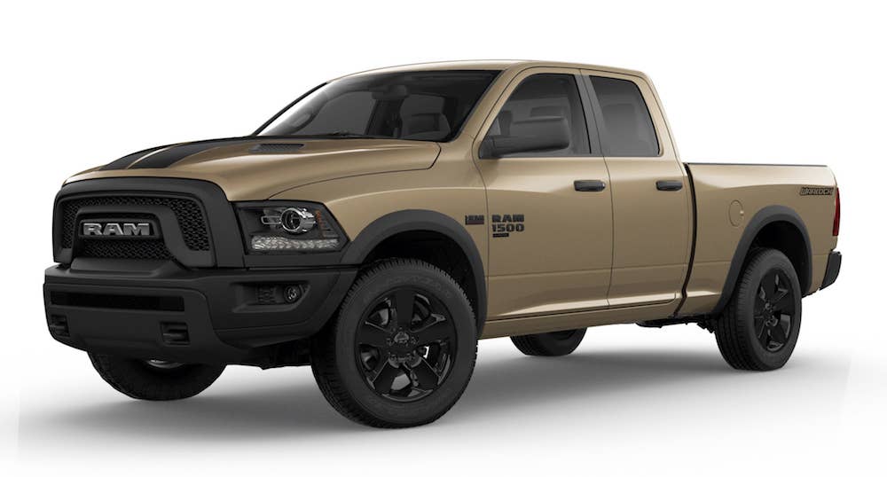 2019 Ram 1500 Classic Warlock adds Mojave Sand Package - Autoblog