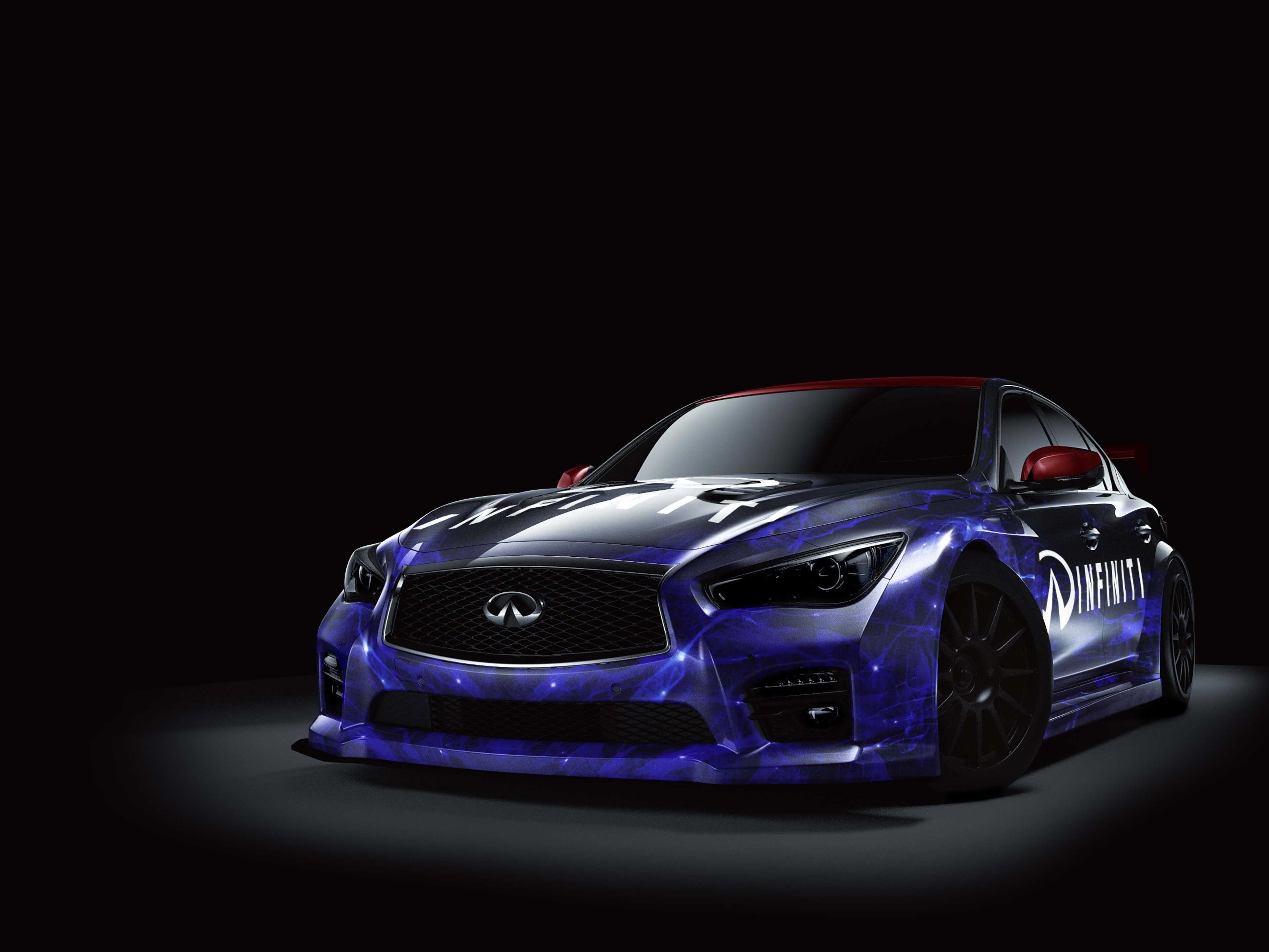 Infiniti Q50 BTCC ready to race