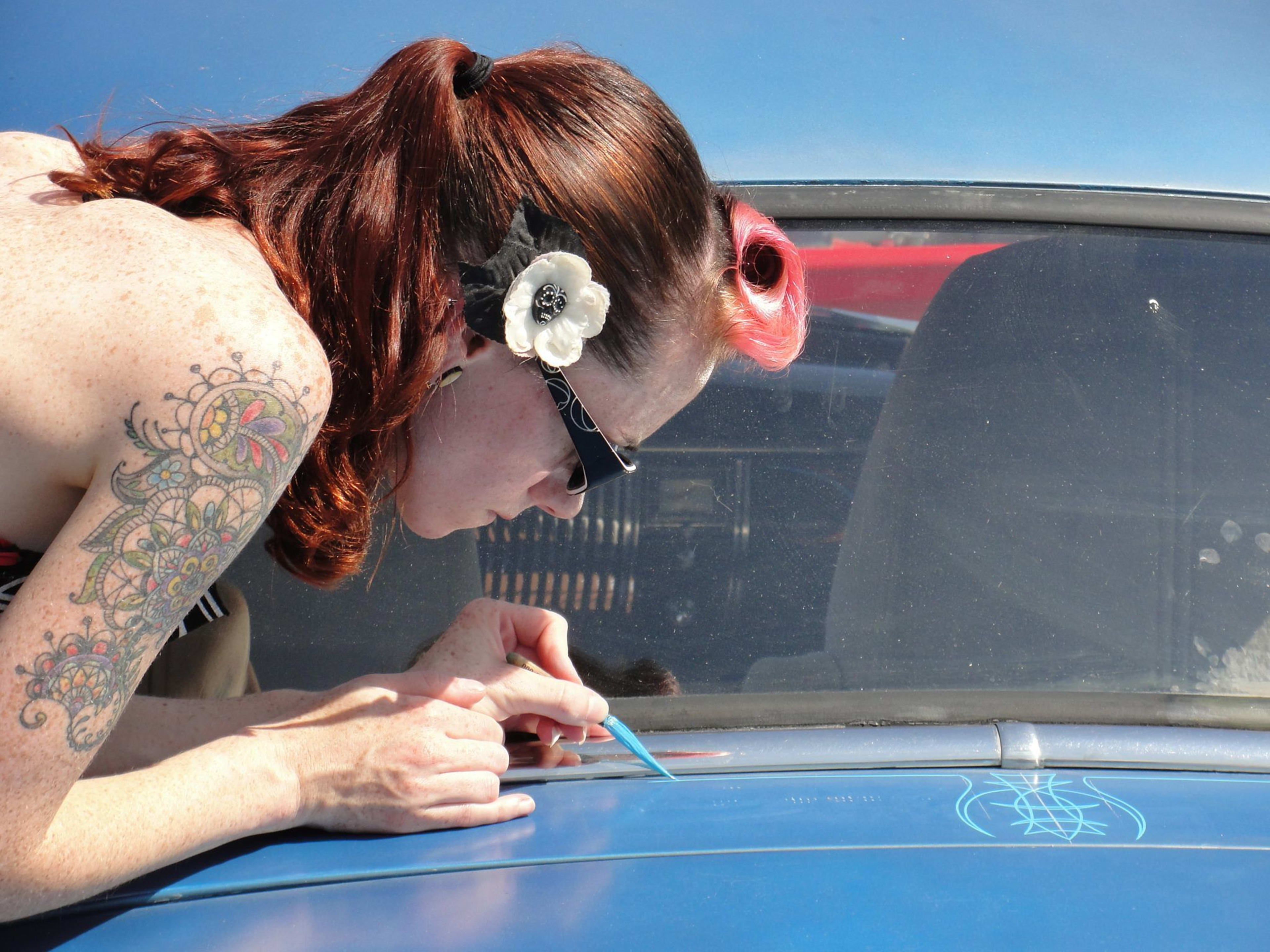 Automotive artist spotlight on Hot Rod Jen - Autoblog