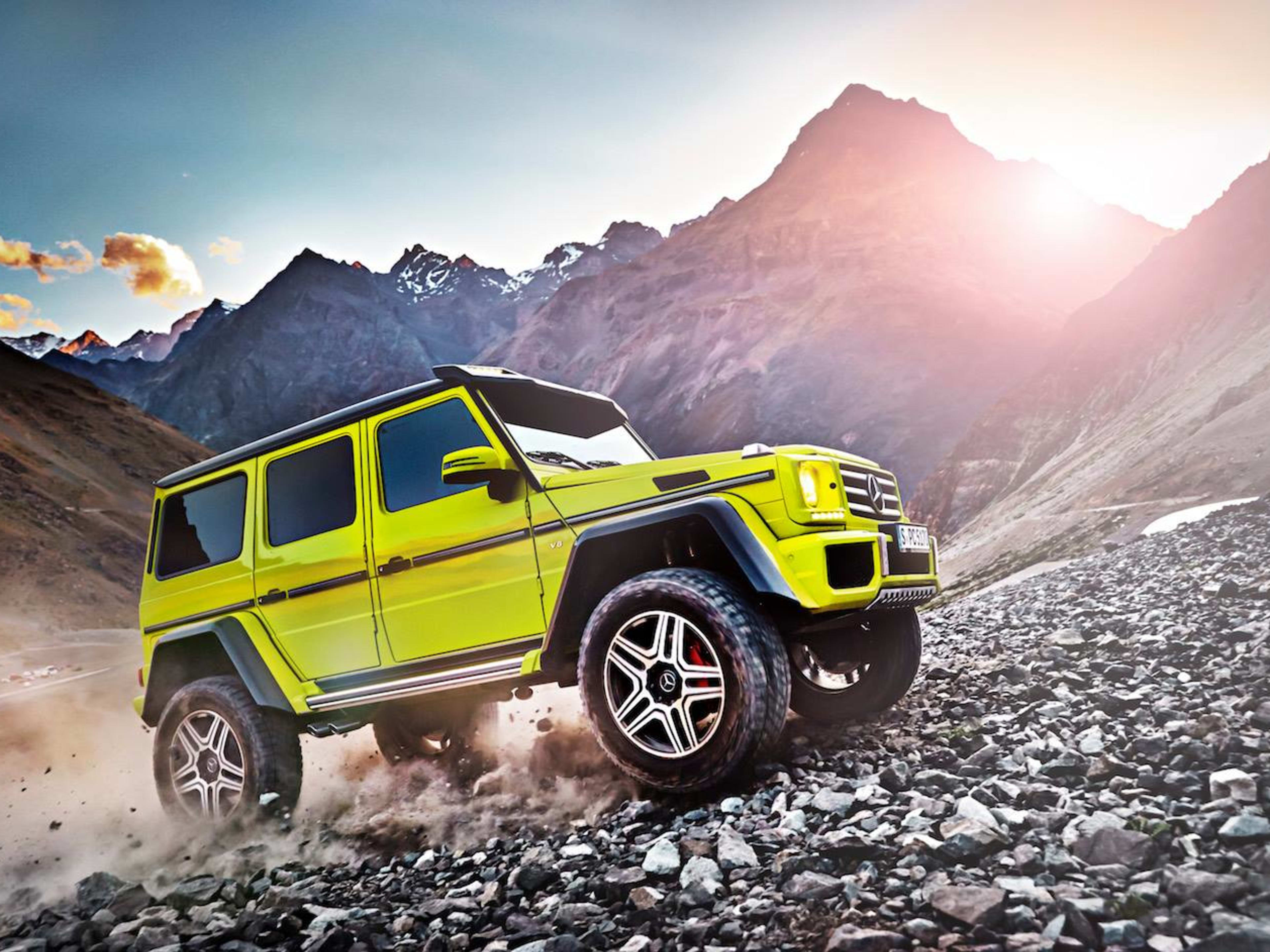 Mercedes G500 4x4 rumbles into view - Autoblog
