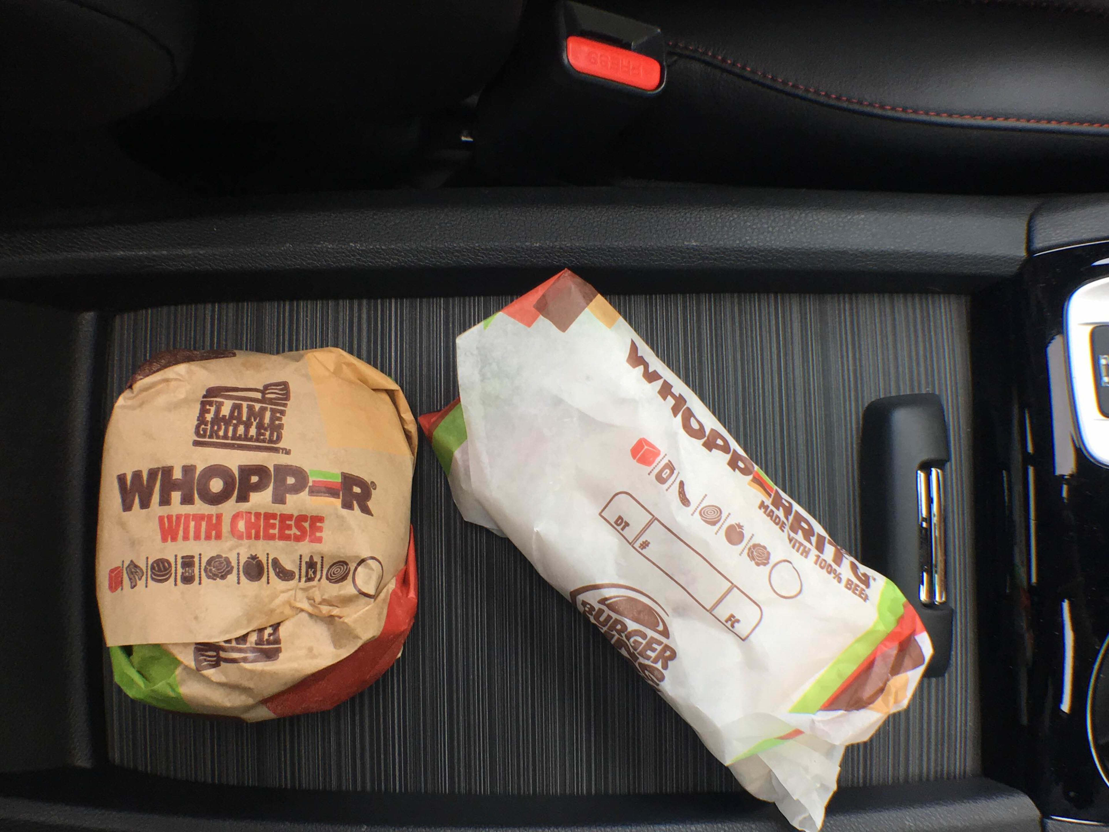 We tried the Whopperito, the burger that fits in your cup holder - Autoblog