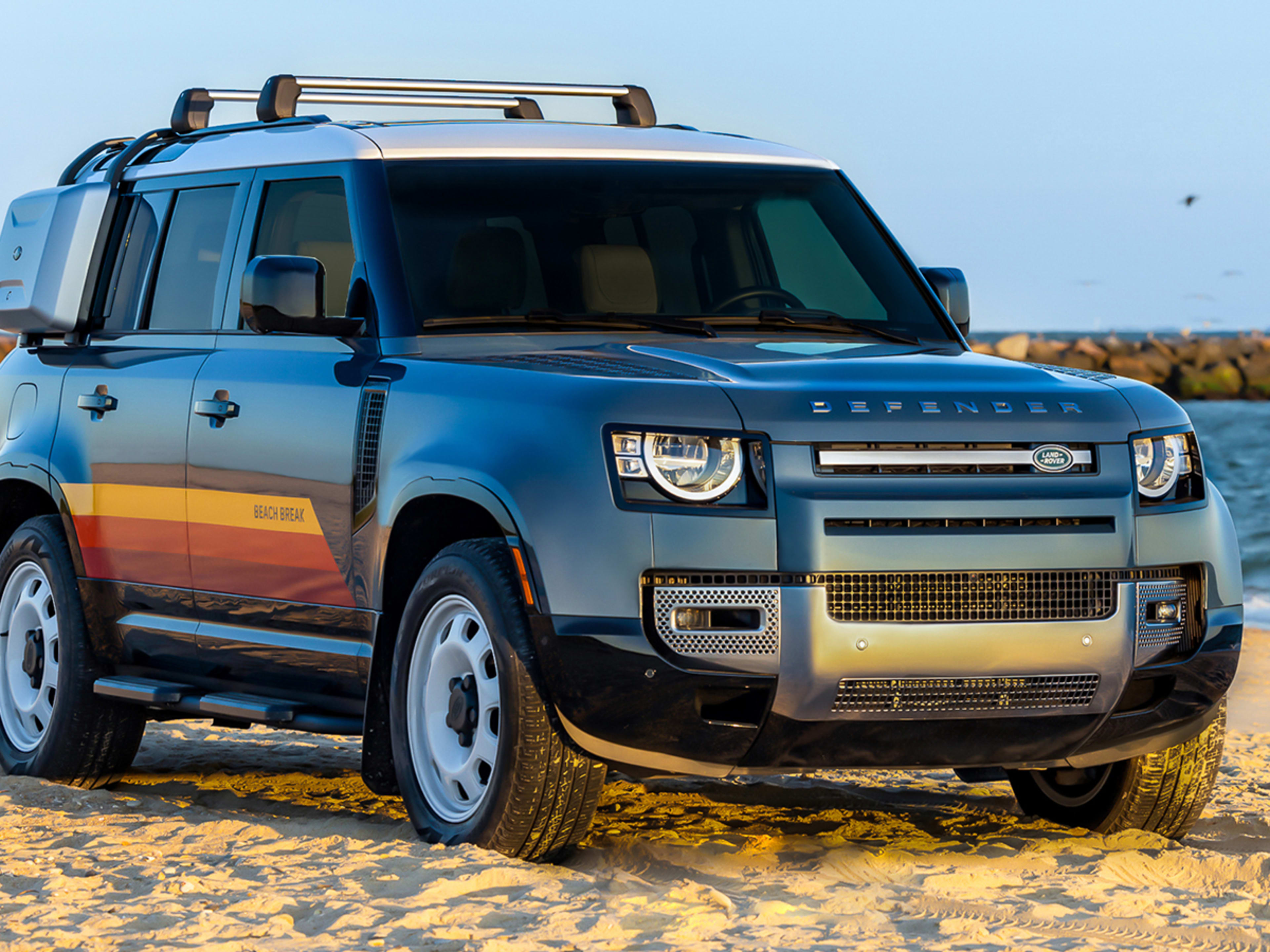 Land Rover Defender gets limited edition Beach Break model - Autoblog