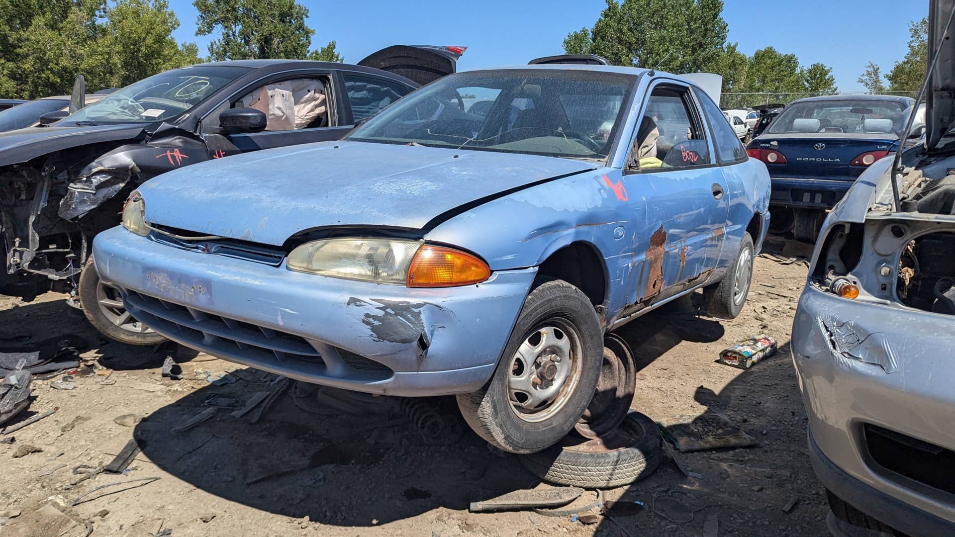 Junkyard Gem: 1995 Mitsubishi Mirage S Coupe - Autoblog