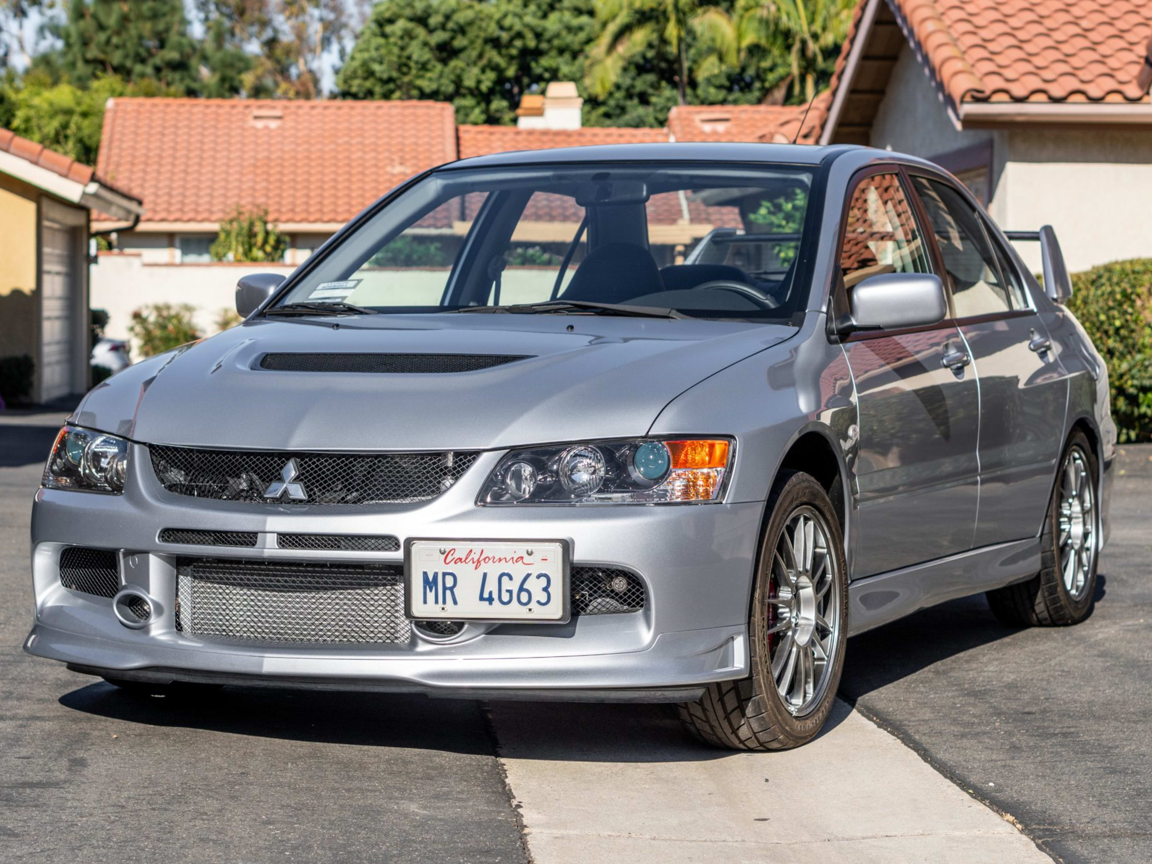 2006 Mitsubishi Lancer Evo with 461 miles sold for $161k on Bring a ...