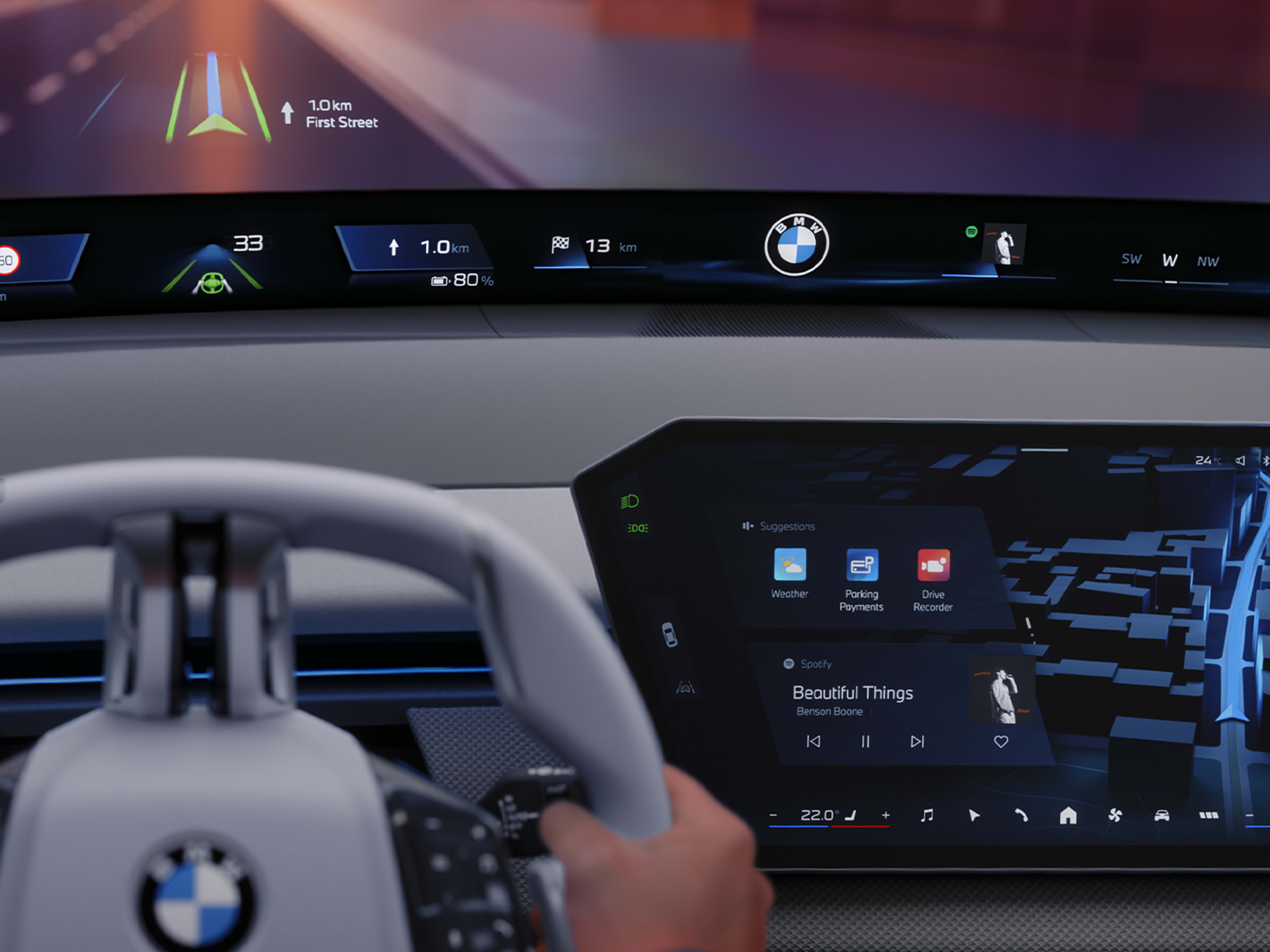 CES 2025: Take a look at BMW's new Panoramic iDrive display for the ...