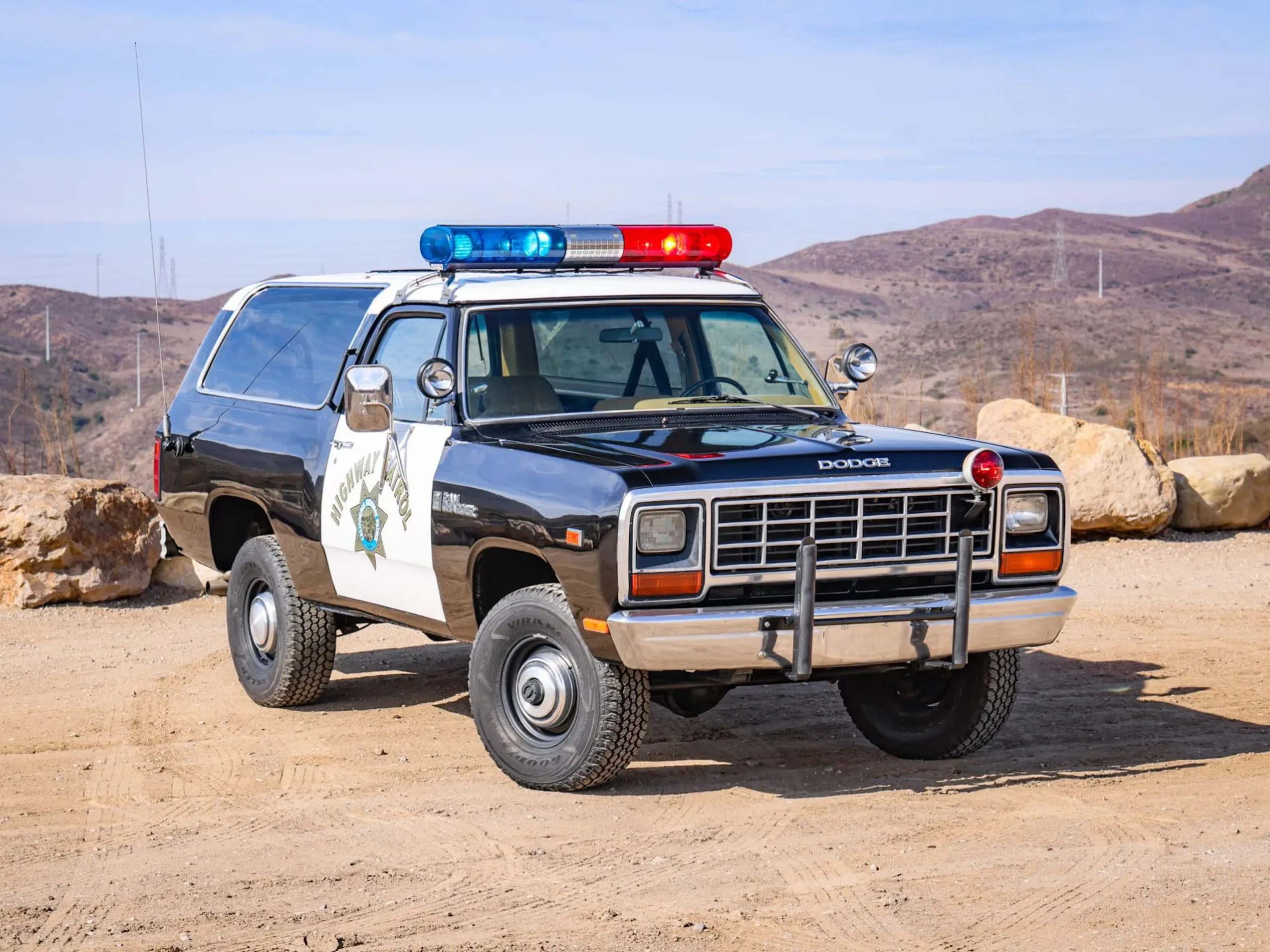 Wanna own an ex-California Highway Patrol truck? Now's your chance!