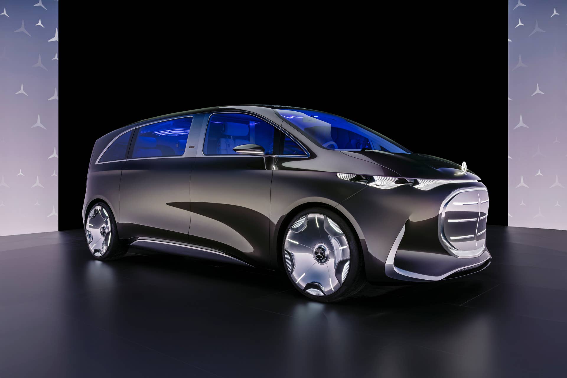 Mercedes-Benz's Vision V Concept Car is a Luxurious, Futuristic ...