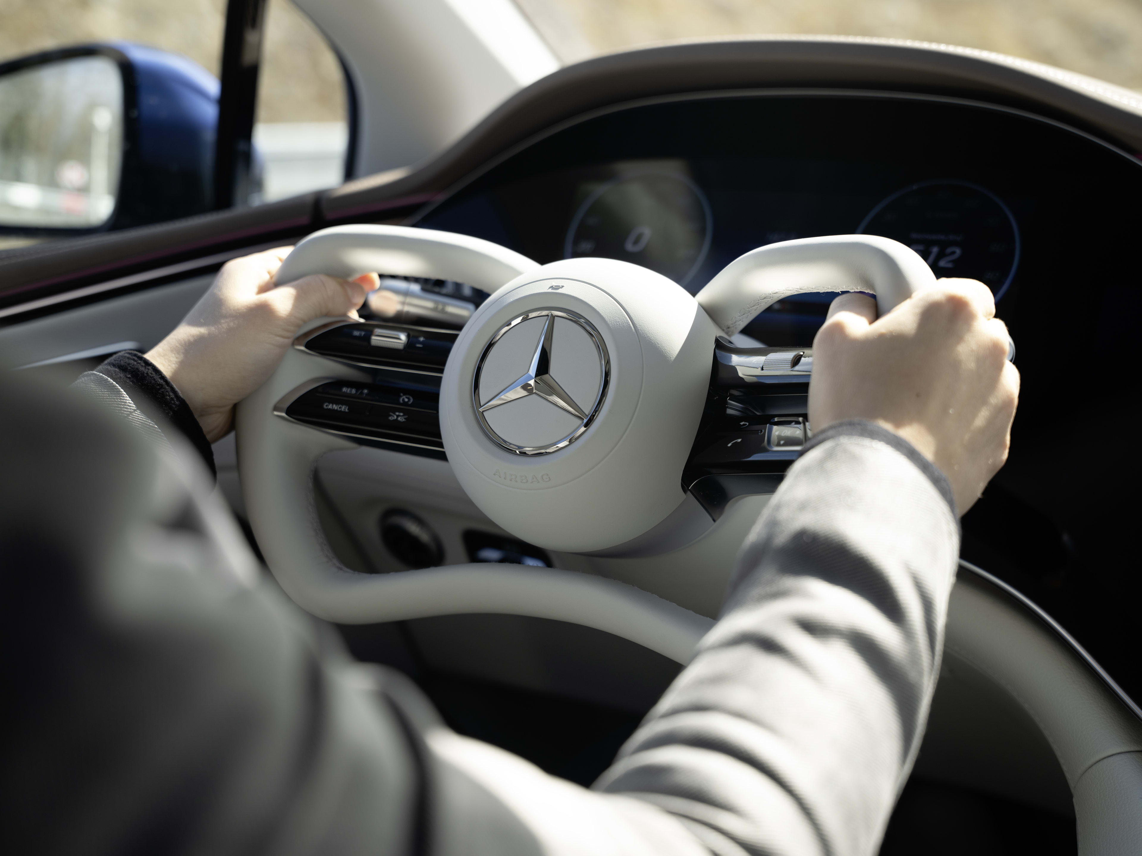 Mercedes Unveils Radical Yoke Steering Wheel Design