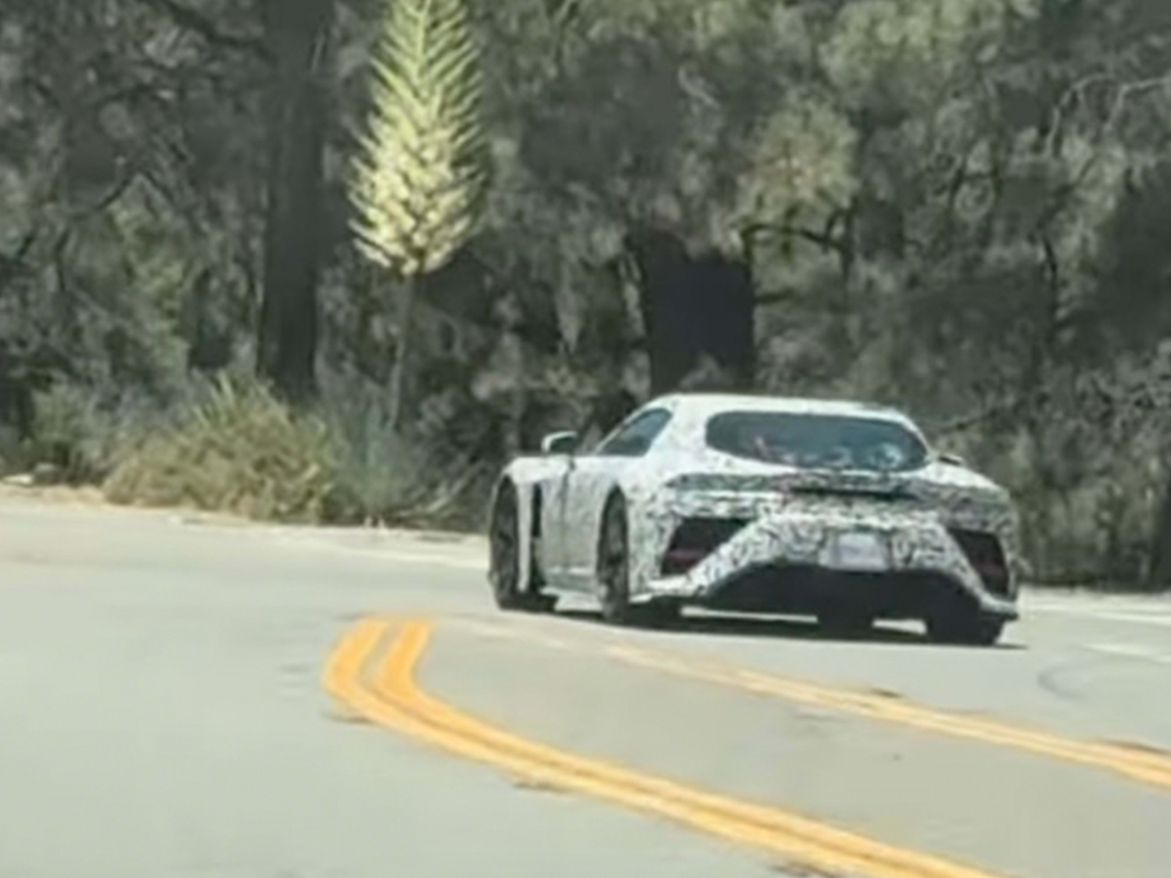 Spied: Lexus LFR Supercar Benchmarked Against 805-HP Mercedes-AMG GT ...