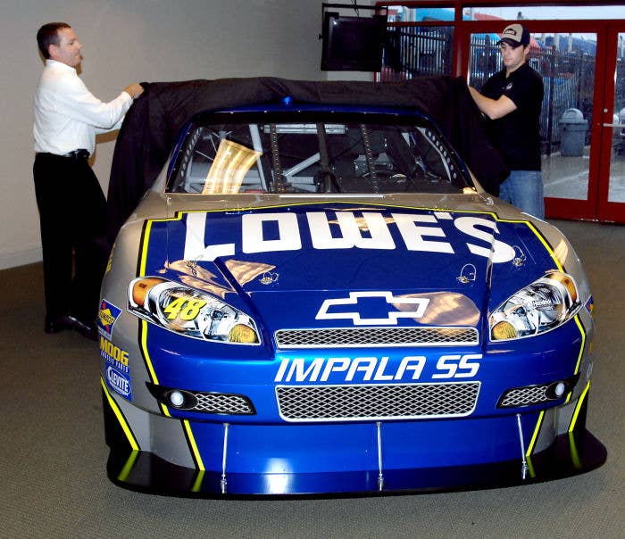 Chevy unveils NASCAR Impala SS - Autoblog