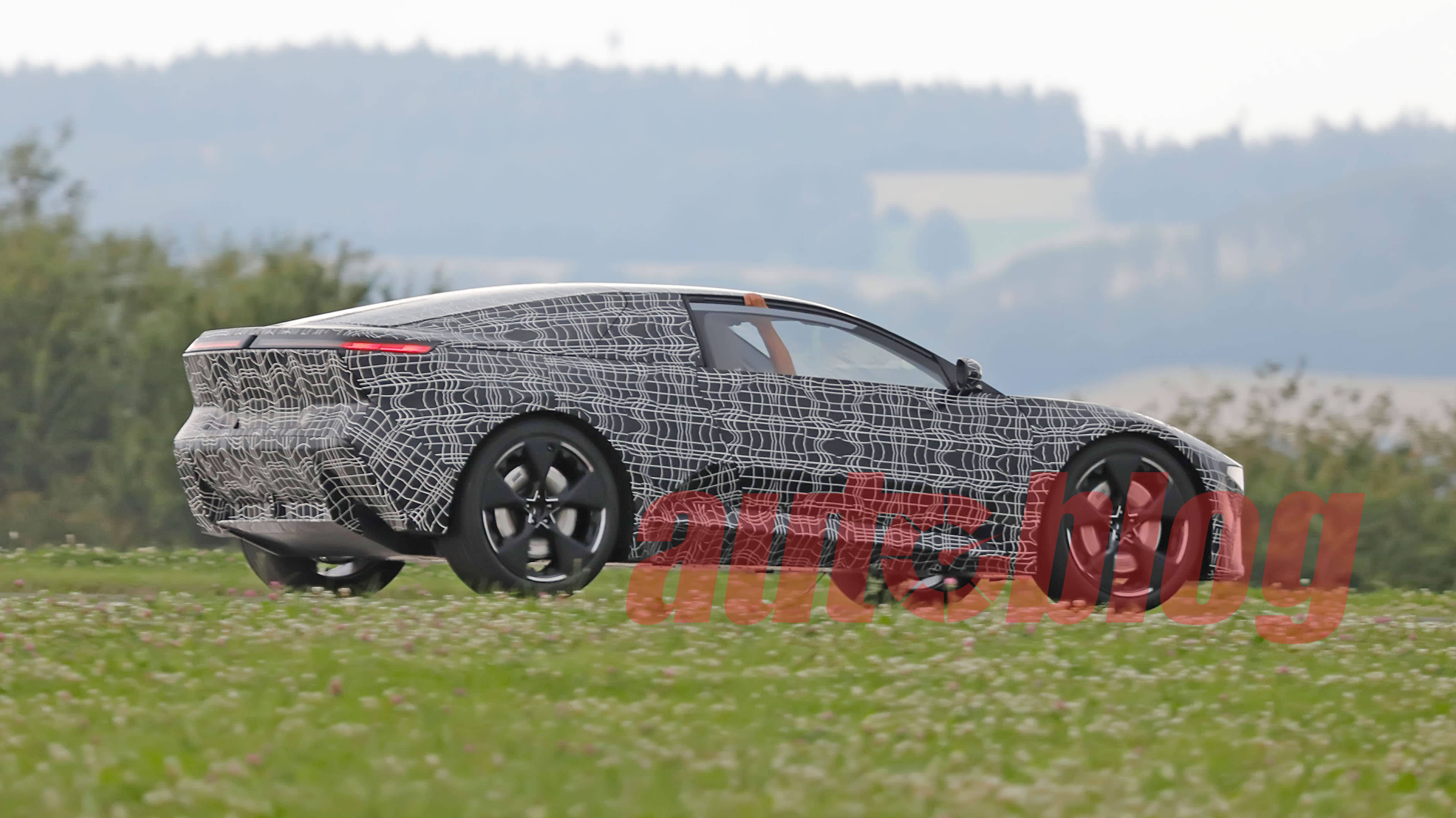 BMW Neue Klasse EV Coupe caught testing in new spy photos - Autoblog