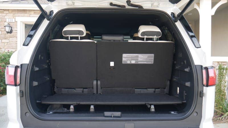 Toyota Sequoia Luggage Test: How much fits behind the third row? - Autoblog