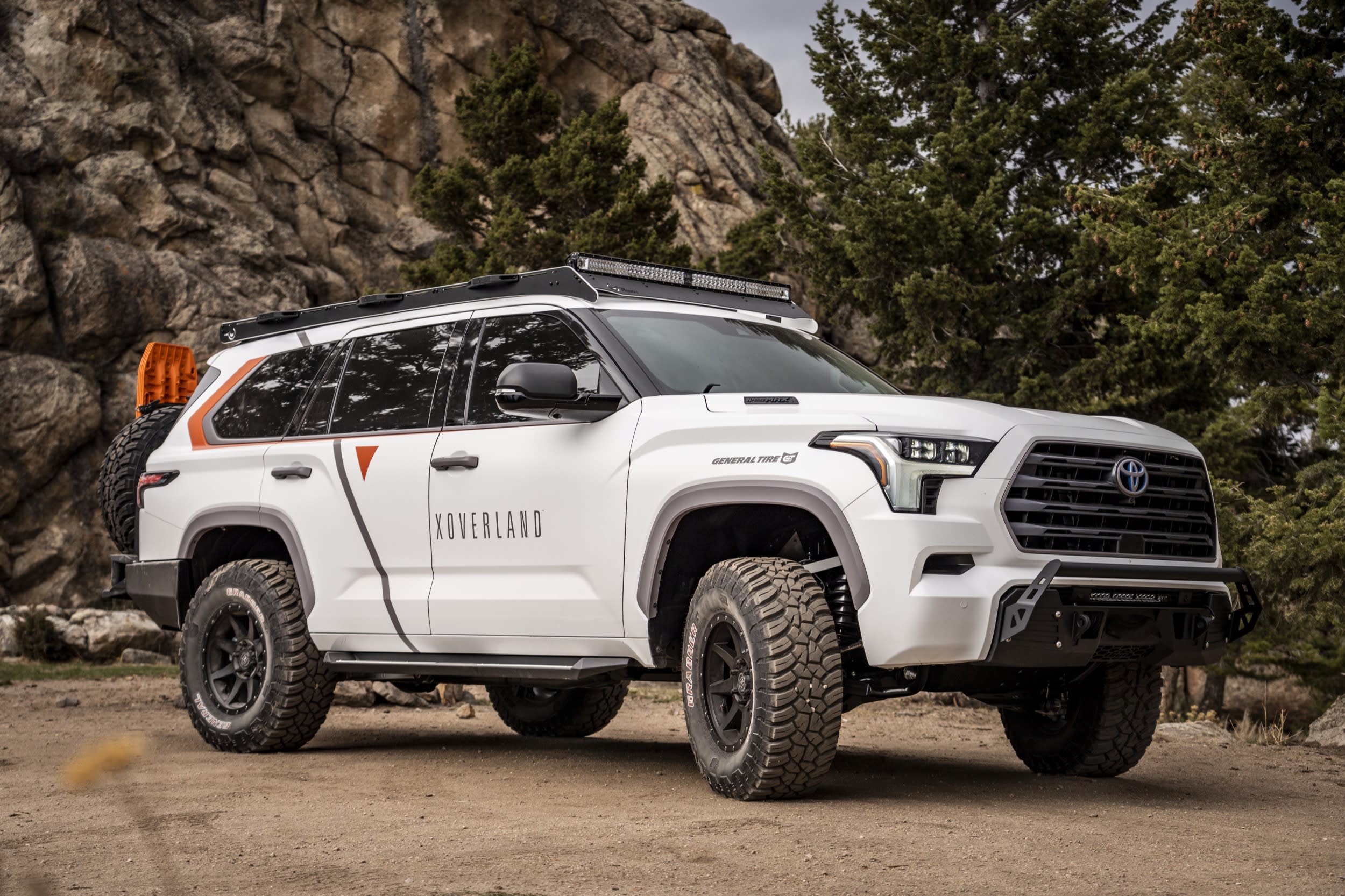 Toyota hauls a load of trucks and SUVs to SEMA with an overlanding ...