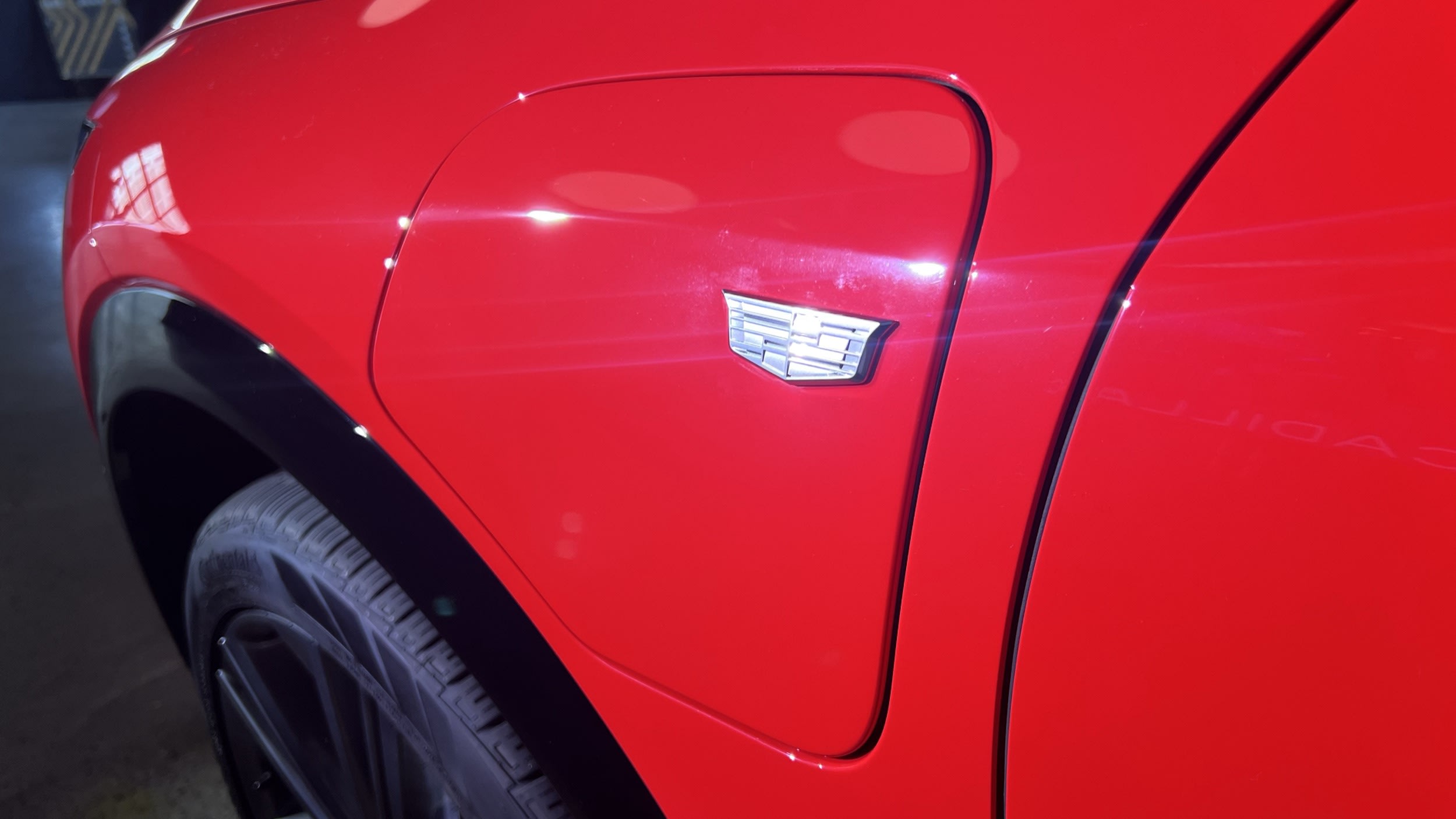 2025 Cadillac Optiq order guide shows MSRPs from $54,390 to $57,090 ...