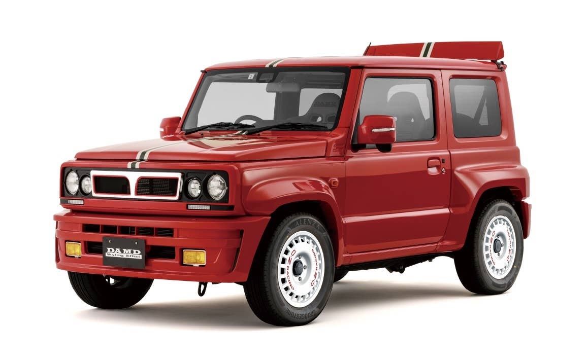Japanese tuner adds 1980s rally flair to the Suzuki Jimny - Autoblog