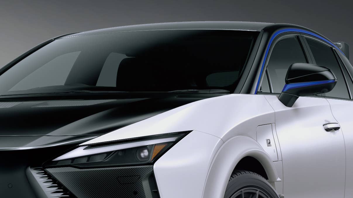 Lexus RZ 450e F Sport Performance revealed at Tokyo Auto Salon - Autoblog
