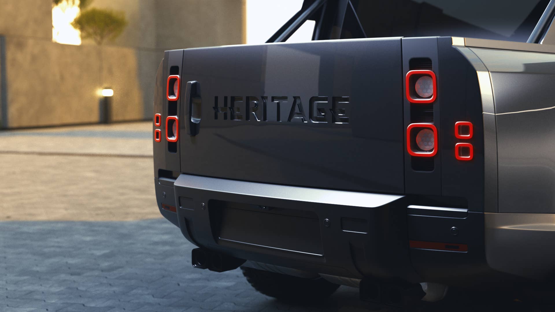 Dutch coachbuilder turns the Land Rover Defender into a crew-cab pickup ...