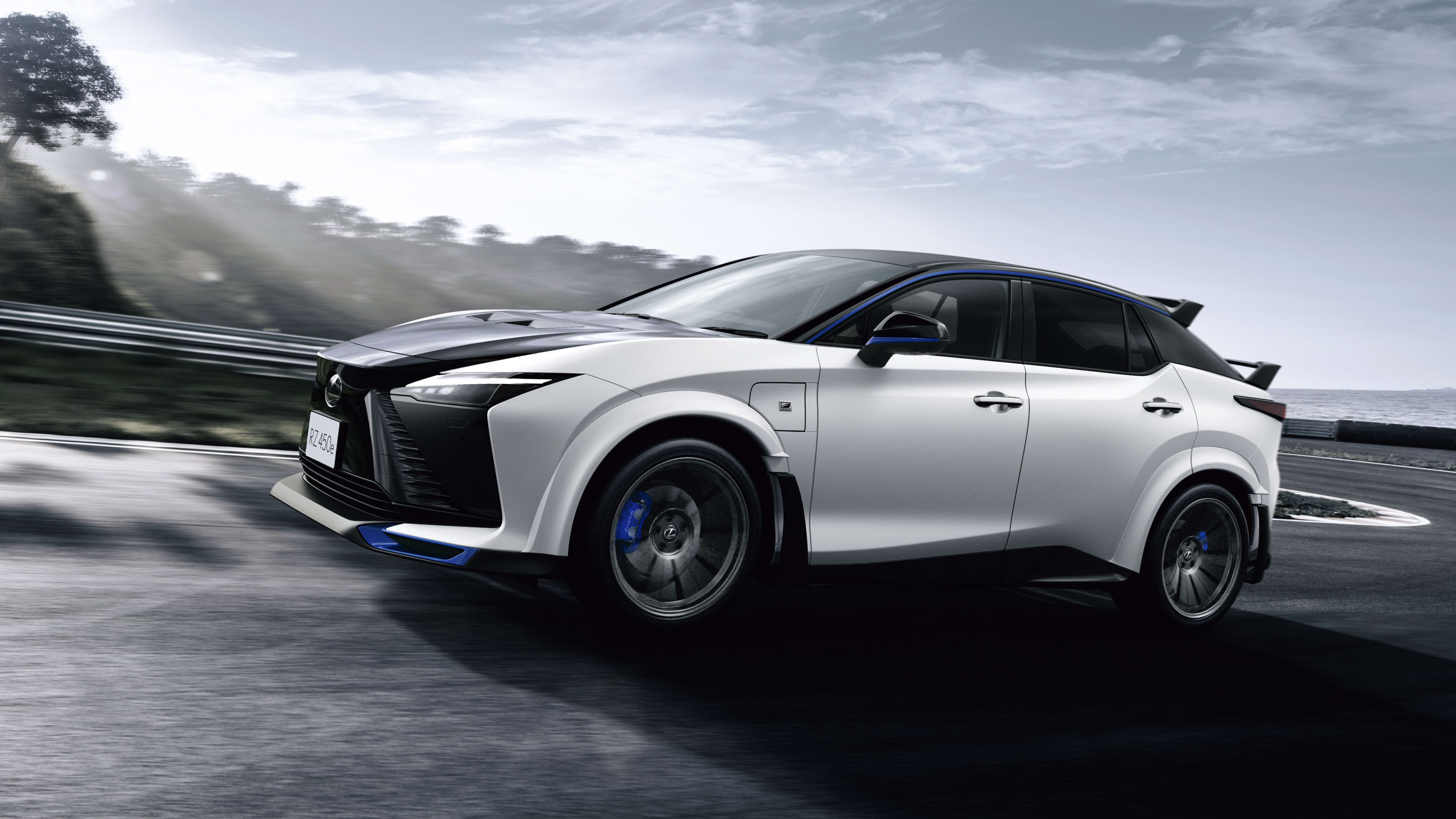 Lexus RZ 450e F Sport Performance revealed at Tokyo Auto Salon - Autoblog