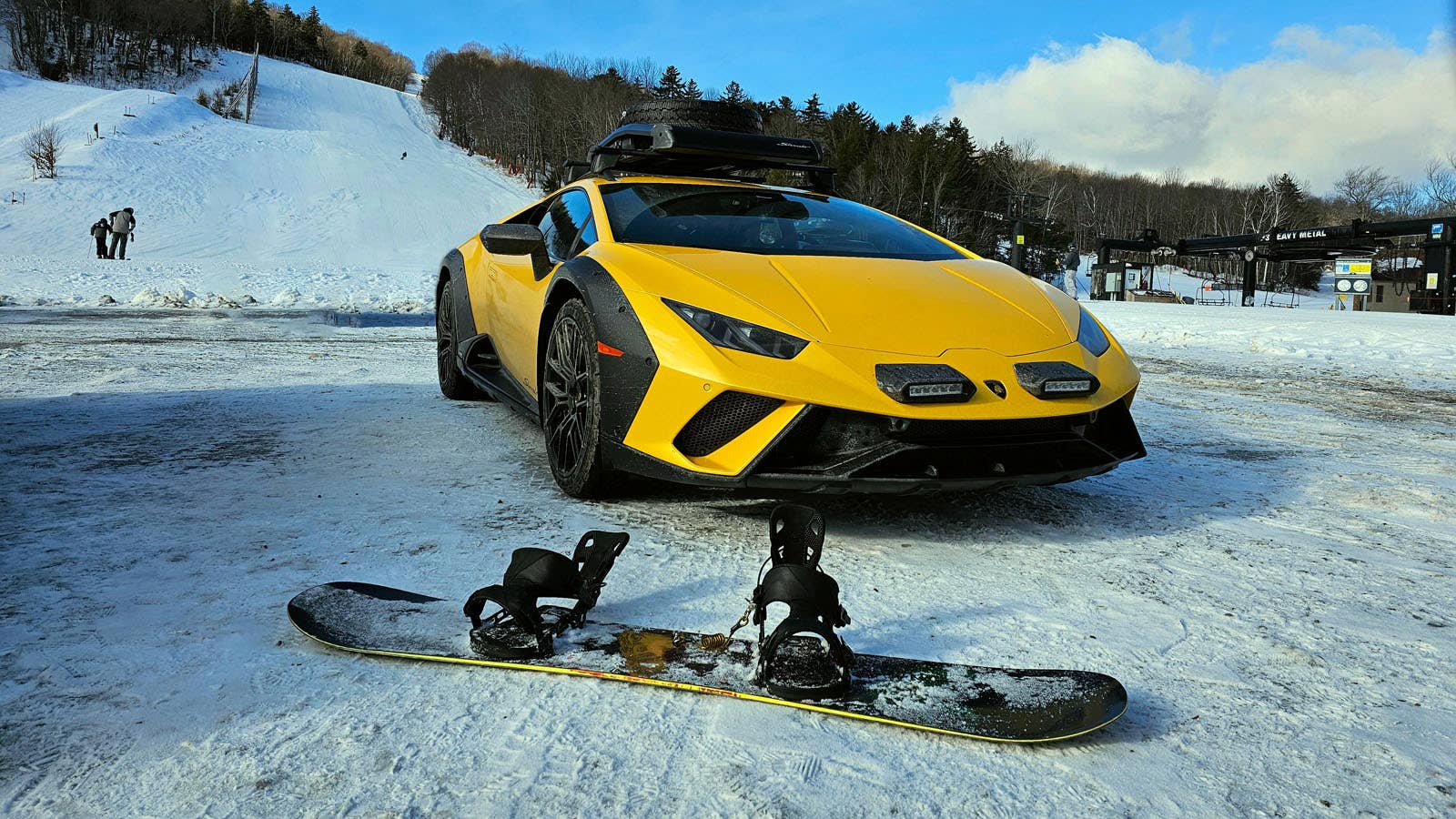 Lamborghini Huracan Sterrato (Snowy) Road Test: Hitting the slopes in ...