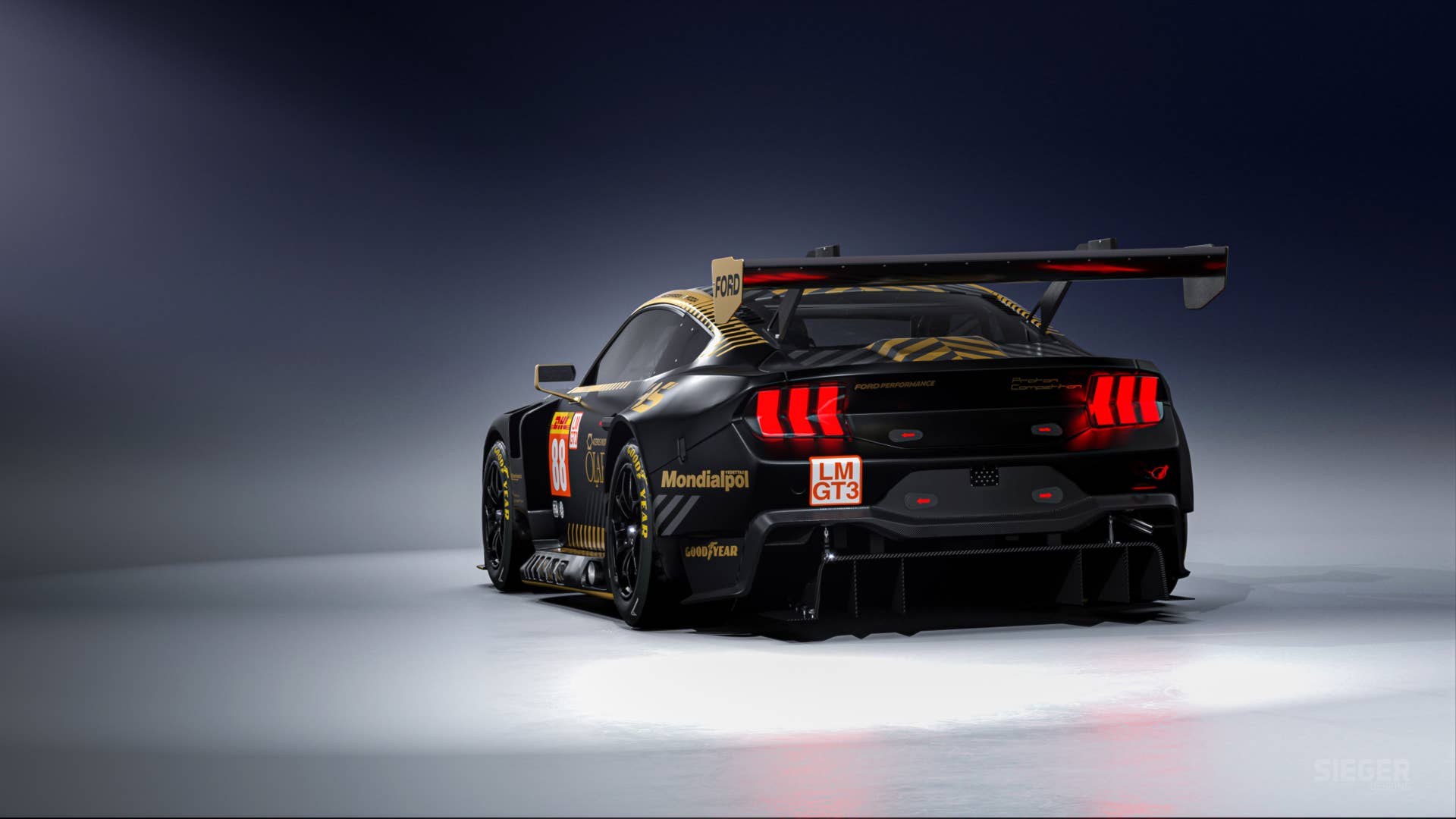 Ford reveals various Mustang GT3 race car liveries for series around ...