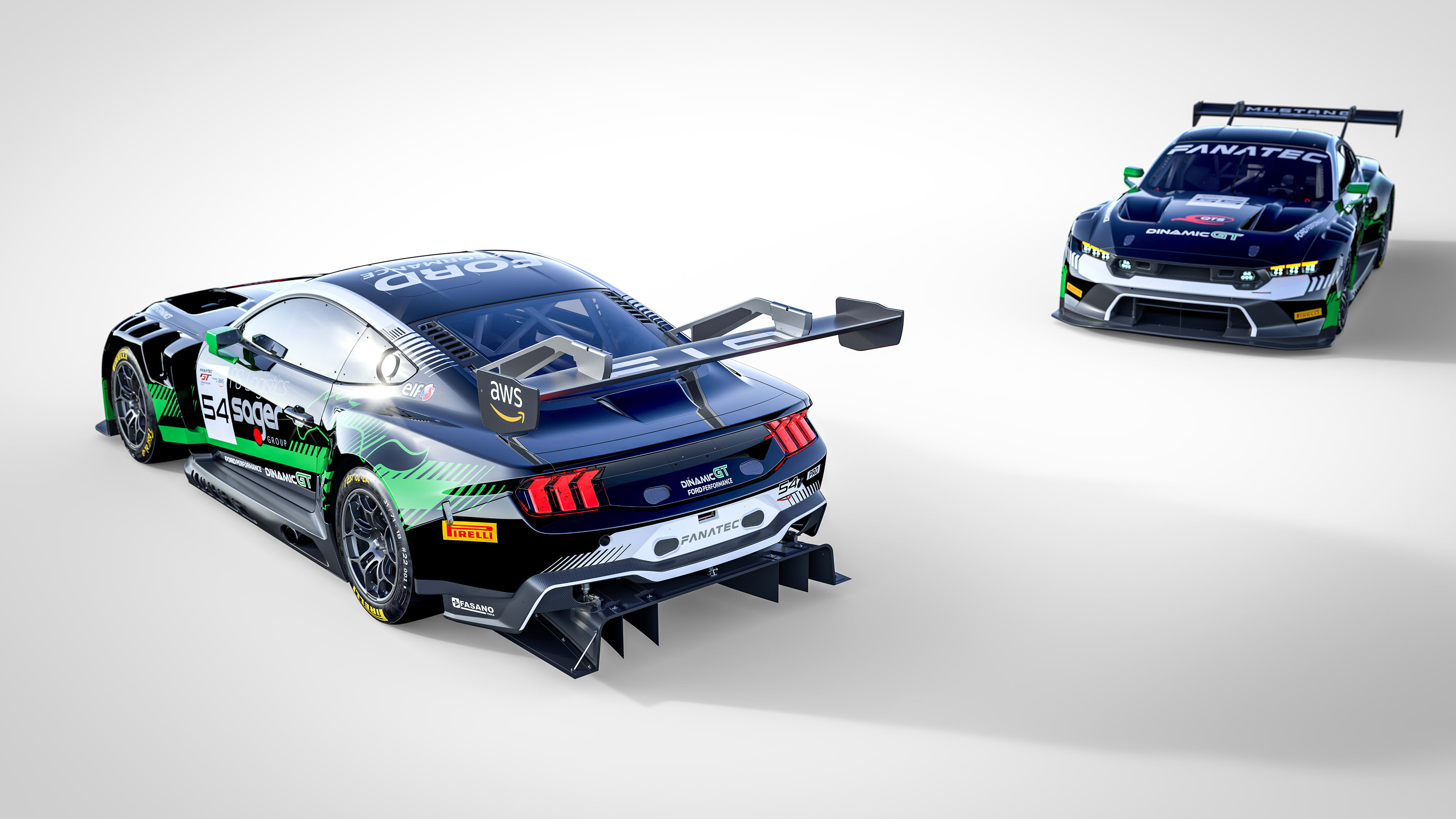 Ford reveals various Mustang GT3 race car liveries for series around ...