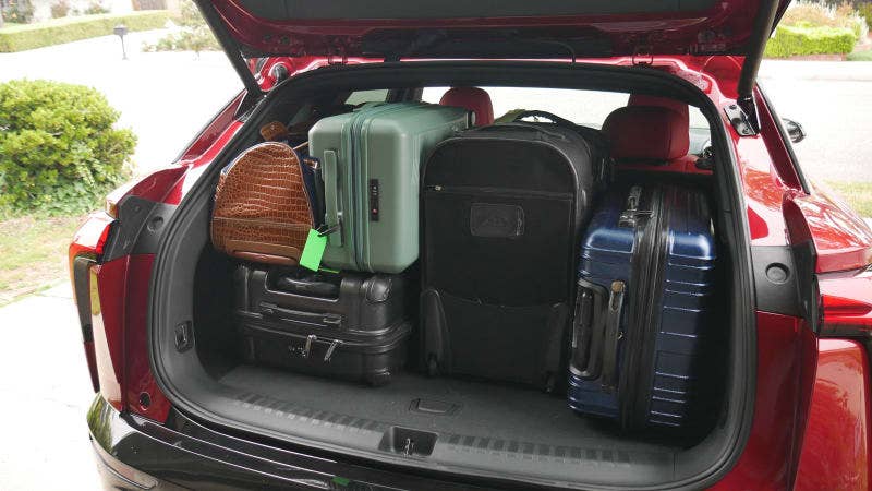 Chevy Blazer EV Luggage Test: How much fits in the trunk? - Autoblog