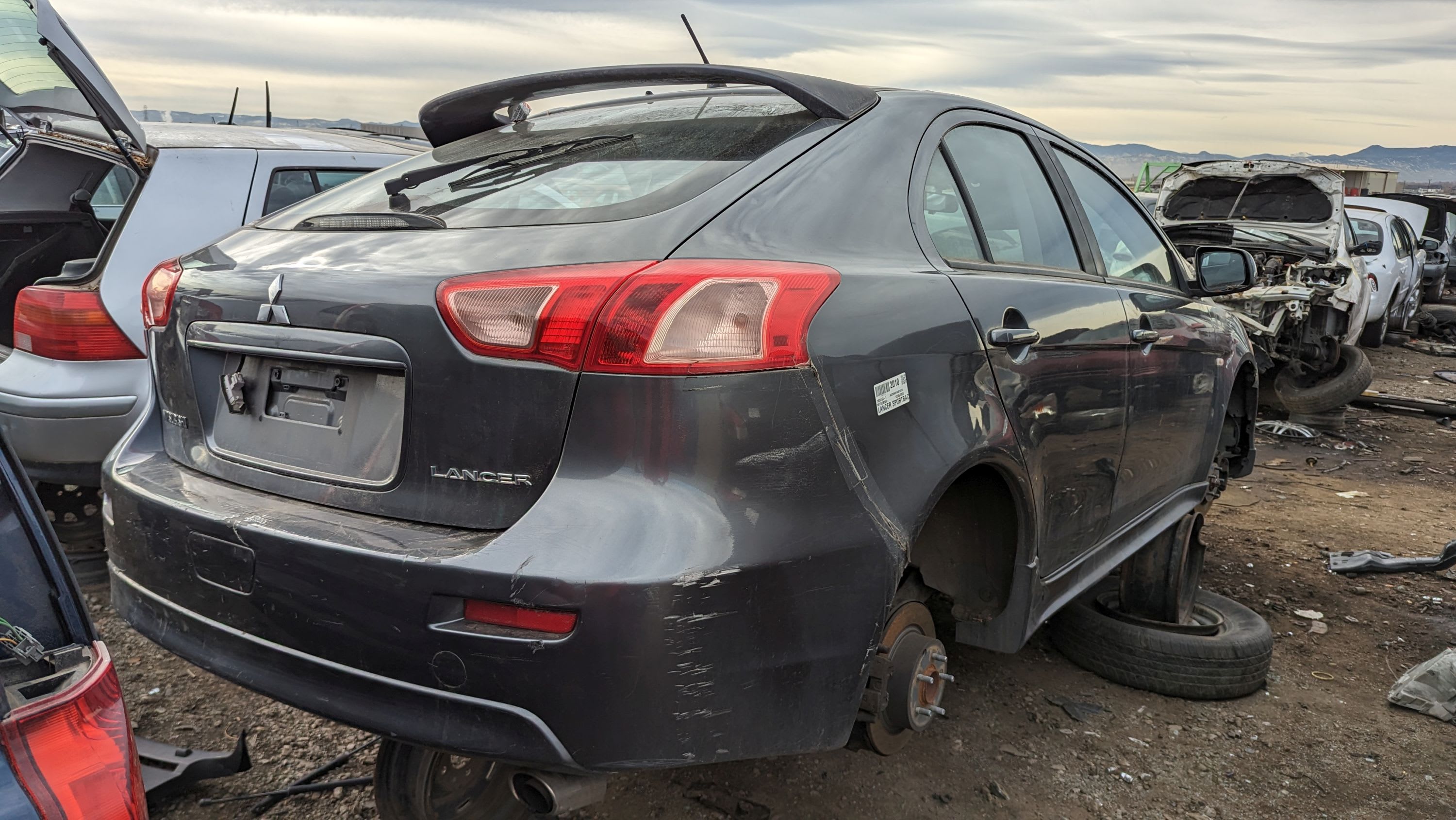Junkyard Gem: 2010 Mitsubishi Lancer Sportback GTS - Autoblog