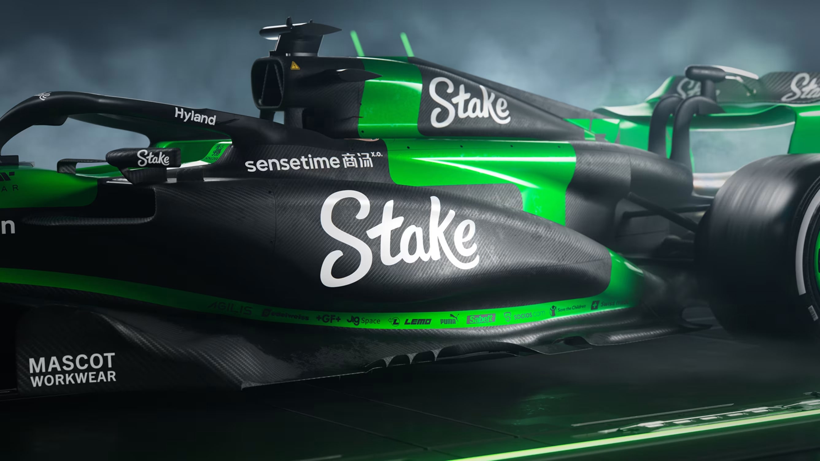 Stake F1 Team Kick Sauber reveals 2024 car in bright green and black ...