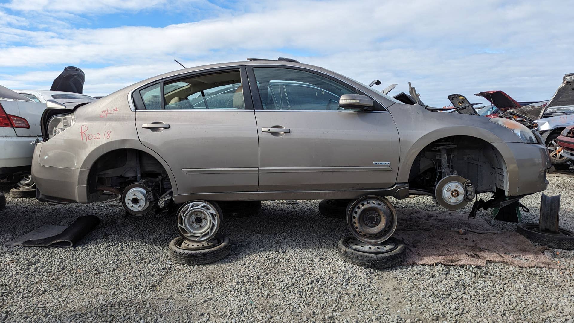 Junkyard Gem: 2008 Nissan Altima Hybrid Sedan - Autoblog
