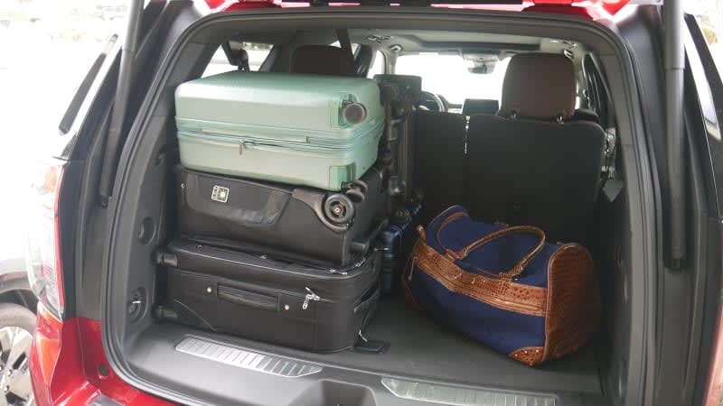 Chevrolet Suburban Luggage Test: How much fits behind the third row ...