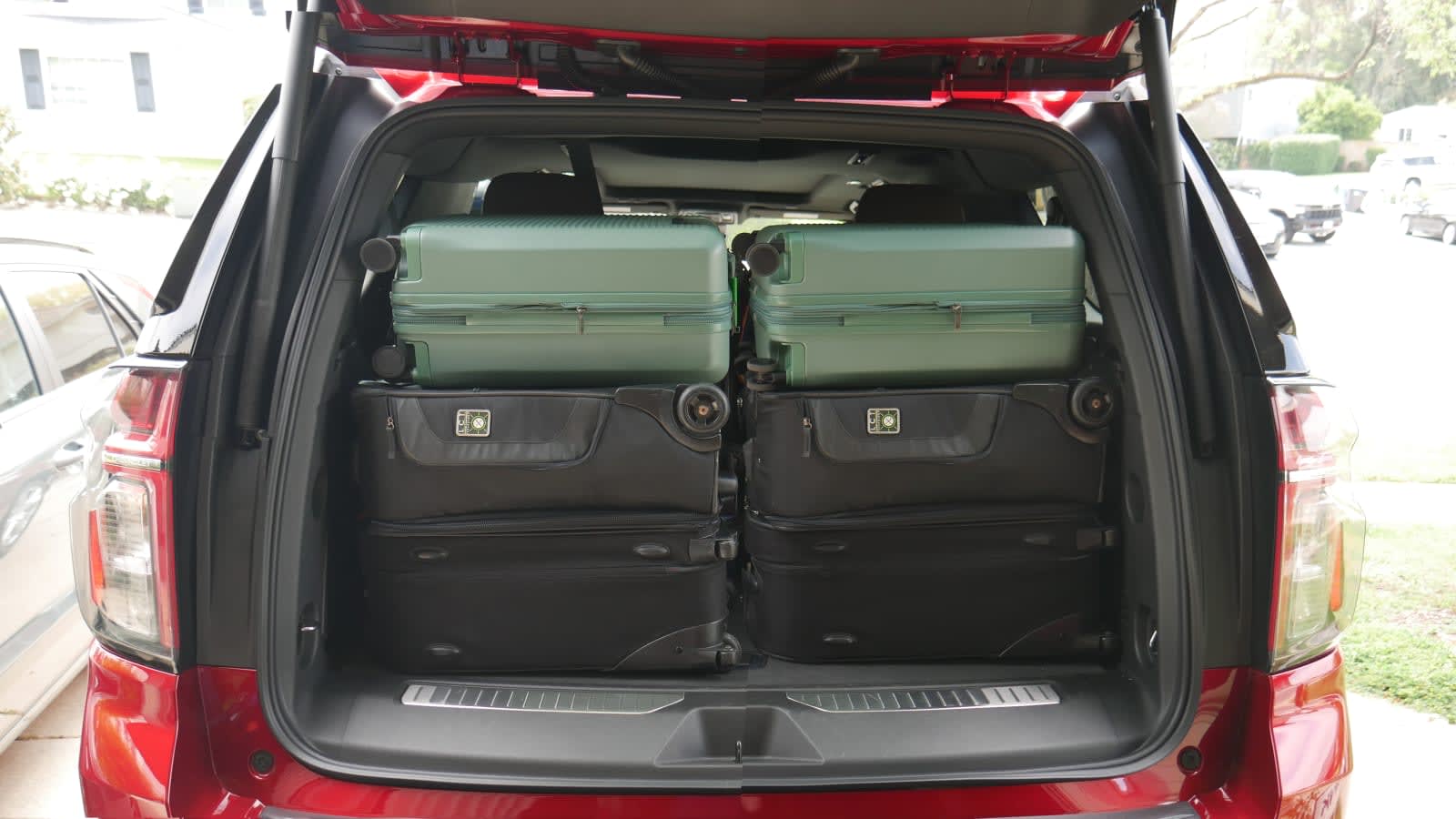 Chevrolet Suburban Luggage Test: How much fits behind the third row ...