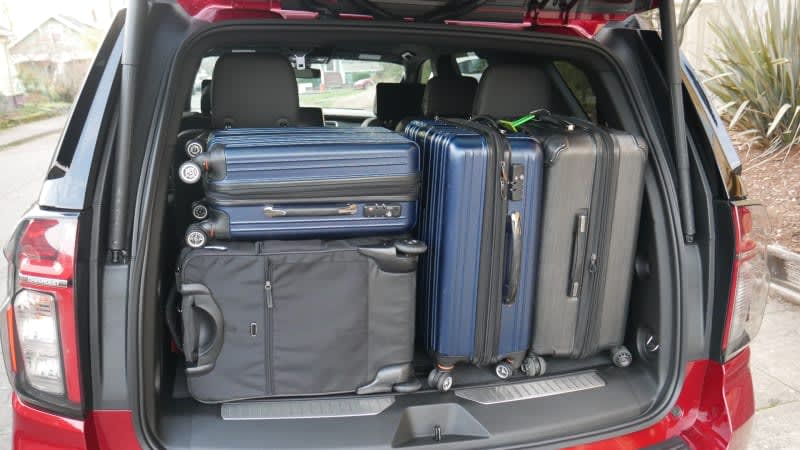 Chevrolet Suburban Luggage Test: How much fits behind the third row ...