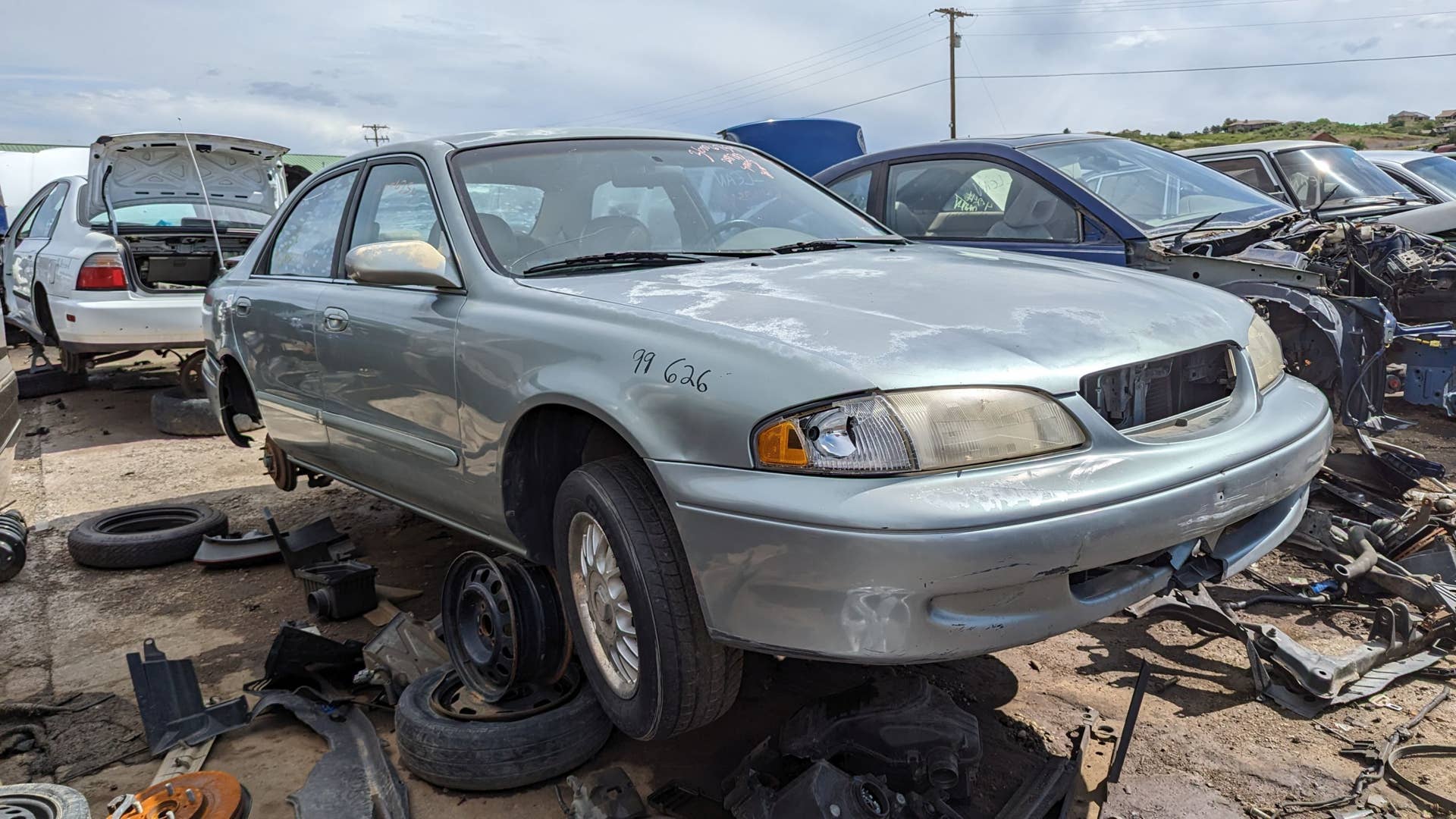 Junkyard Gem: 1999 Mazda 626 with manual transmission - Autoblog
