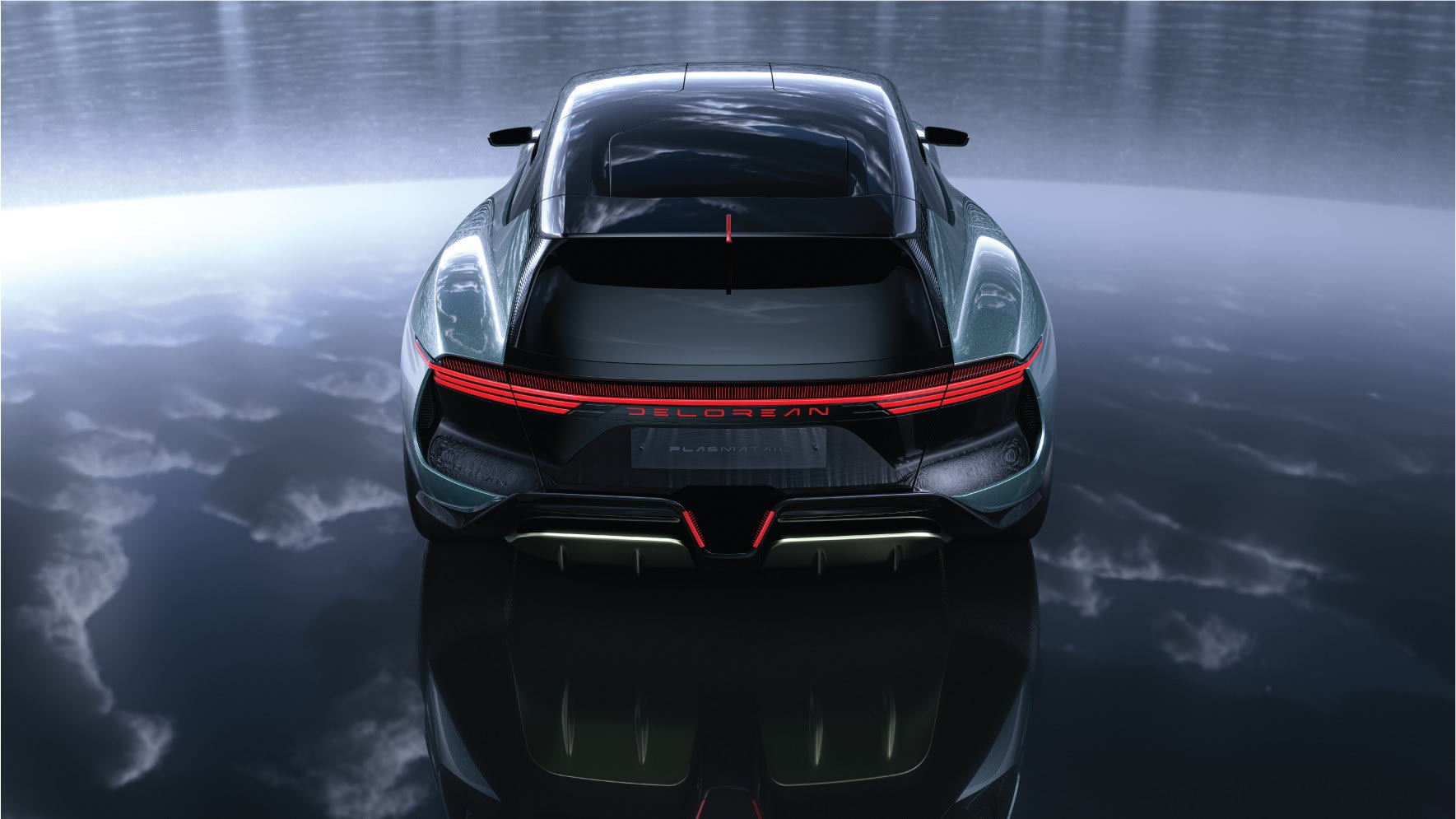 DeLorean showed Alpha5 Plasmatail shooting brake in Monterey - Autoblog