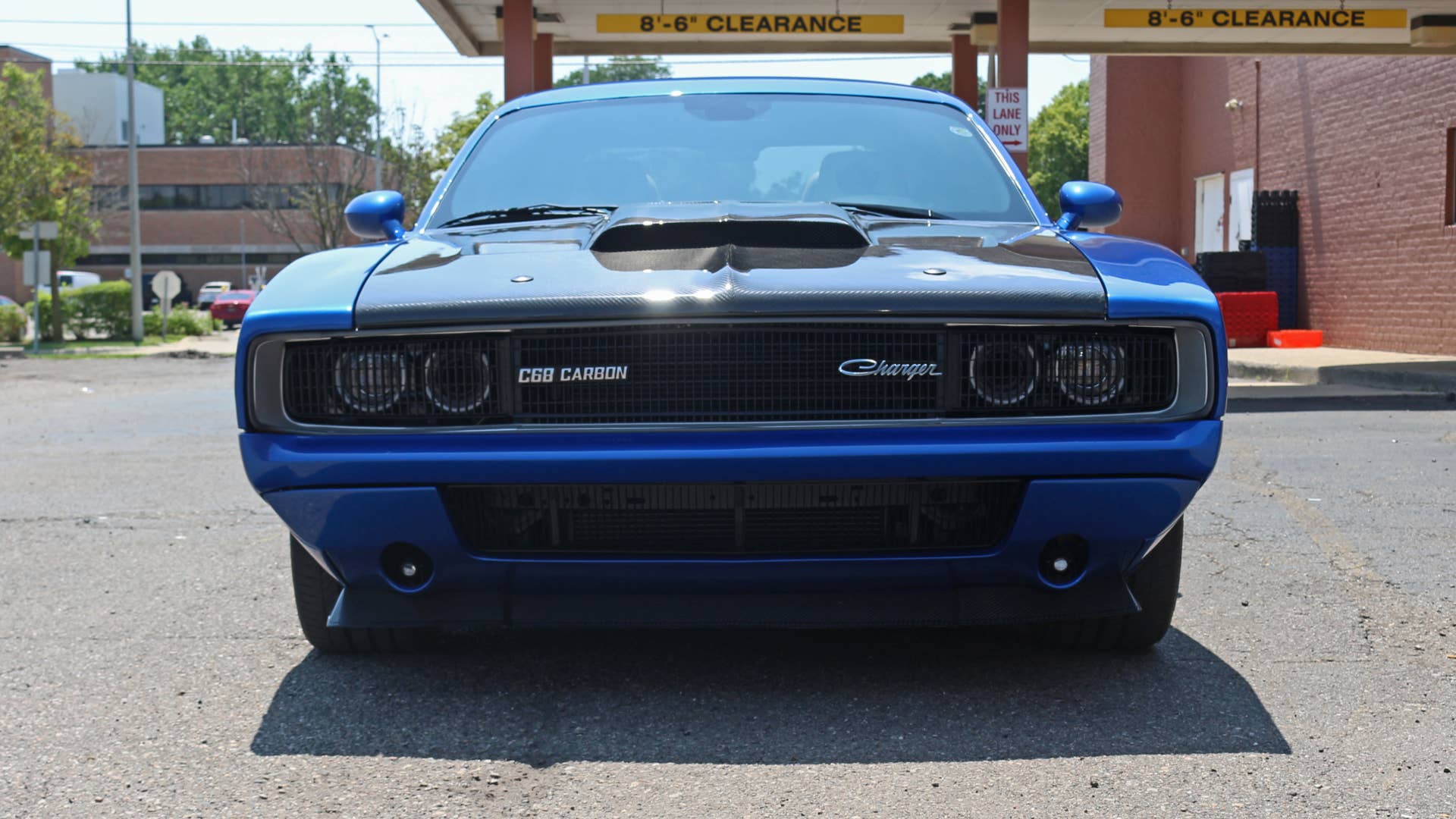 The eXoMod C68 Carbon is the Hellcat restomod that makes friends for ...