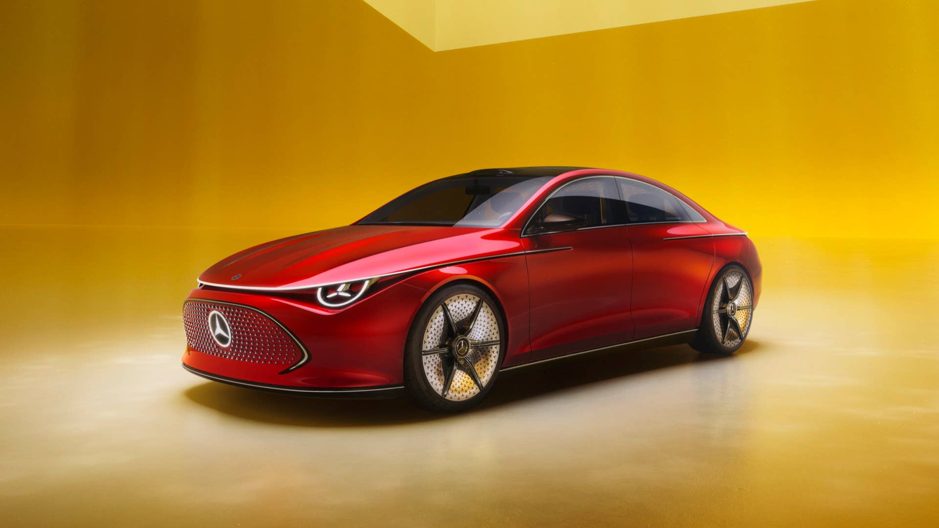Mercedes-Benz Concept CLA Class is huge tech in a small, bright package ...